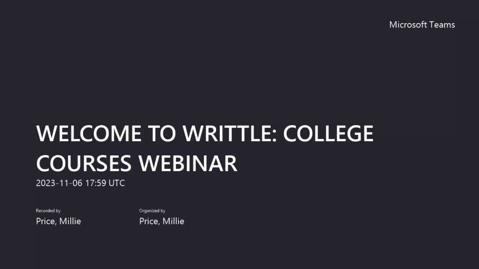 WELCOME TO WRITTLE_ COLLEGE COURSES WEBINAR-20231106_55949 pm-Meeting Recording on Vimeo