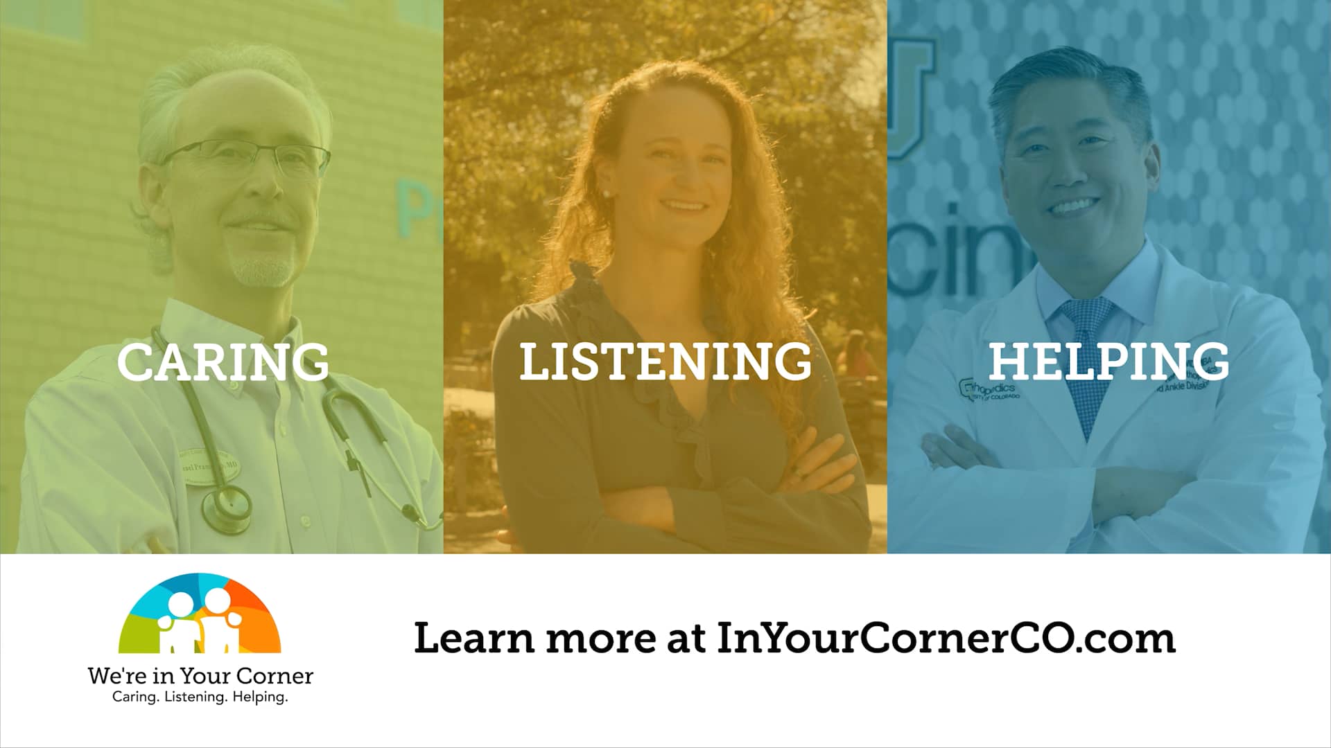 We're in your corner, Colorado! on Vimeo