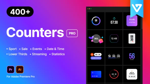 Counters Pro | Premiere Pro Motion Design