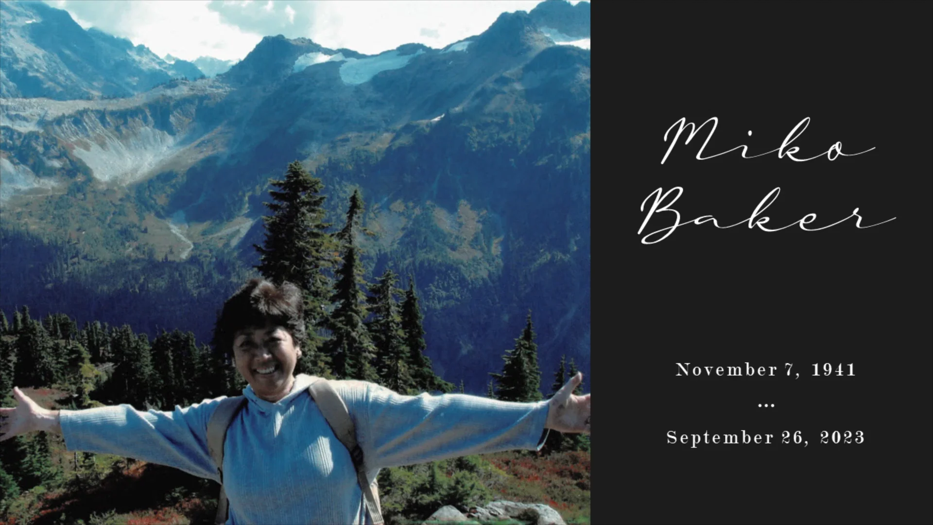 Miko Baker Memorial on Vimeo