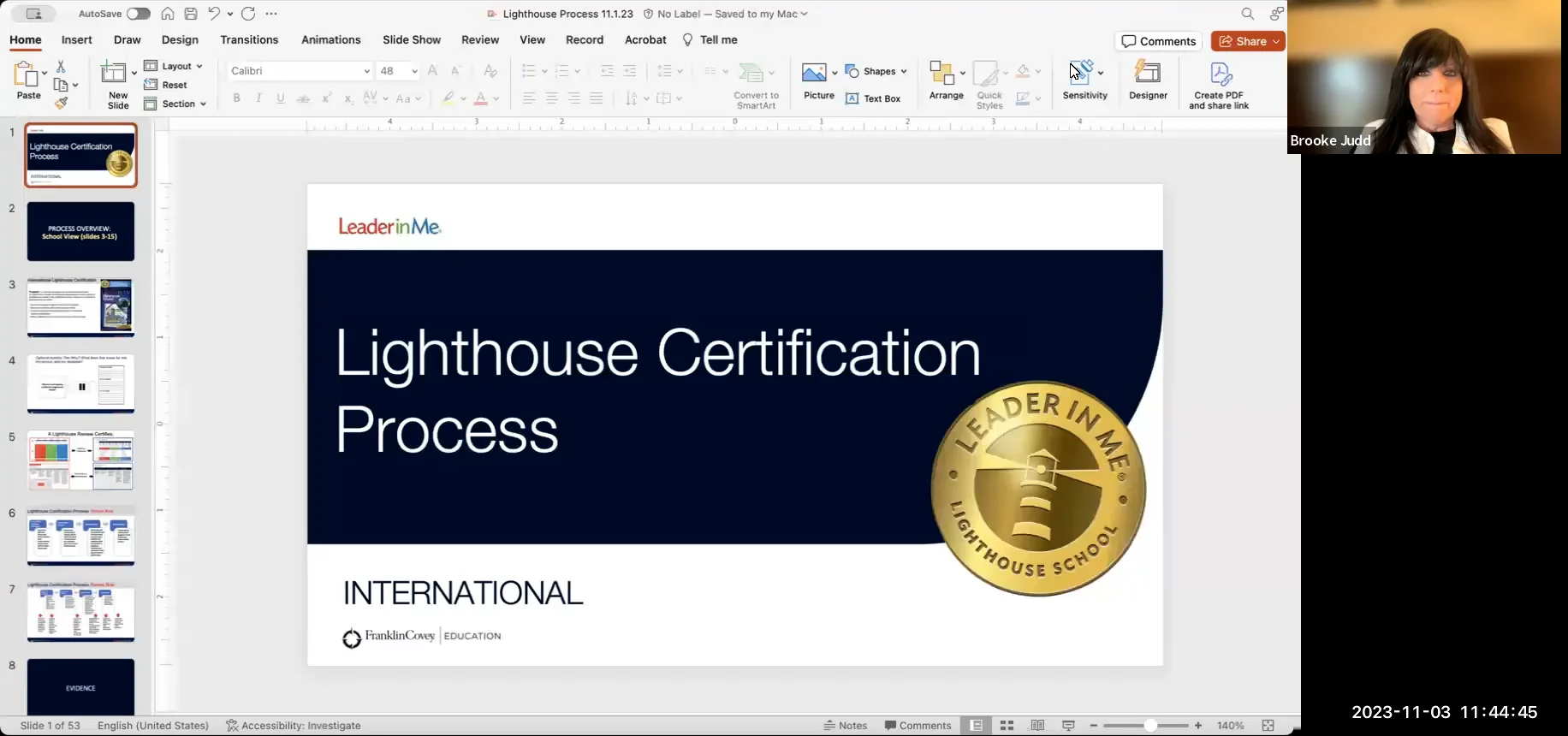 Lighthouse Certification Process