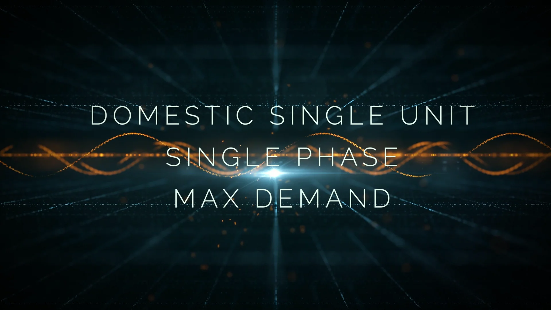 Single Phase Max Demand: Part 1