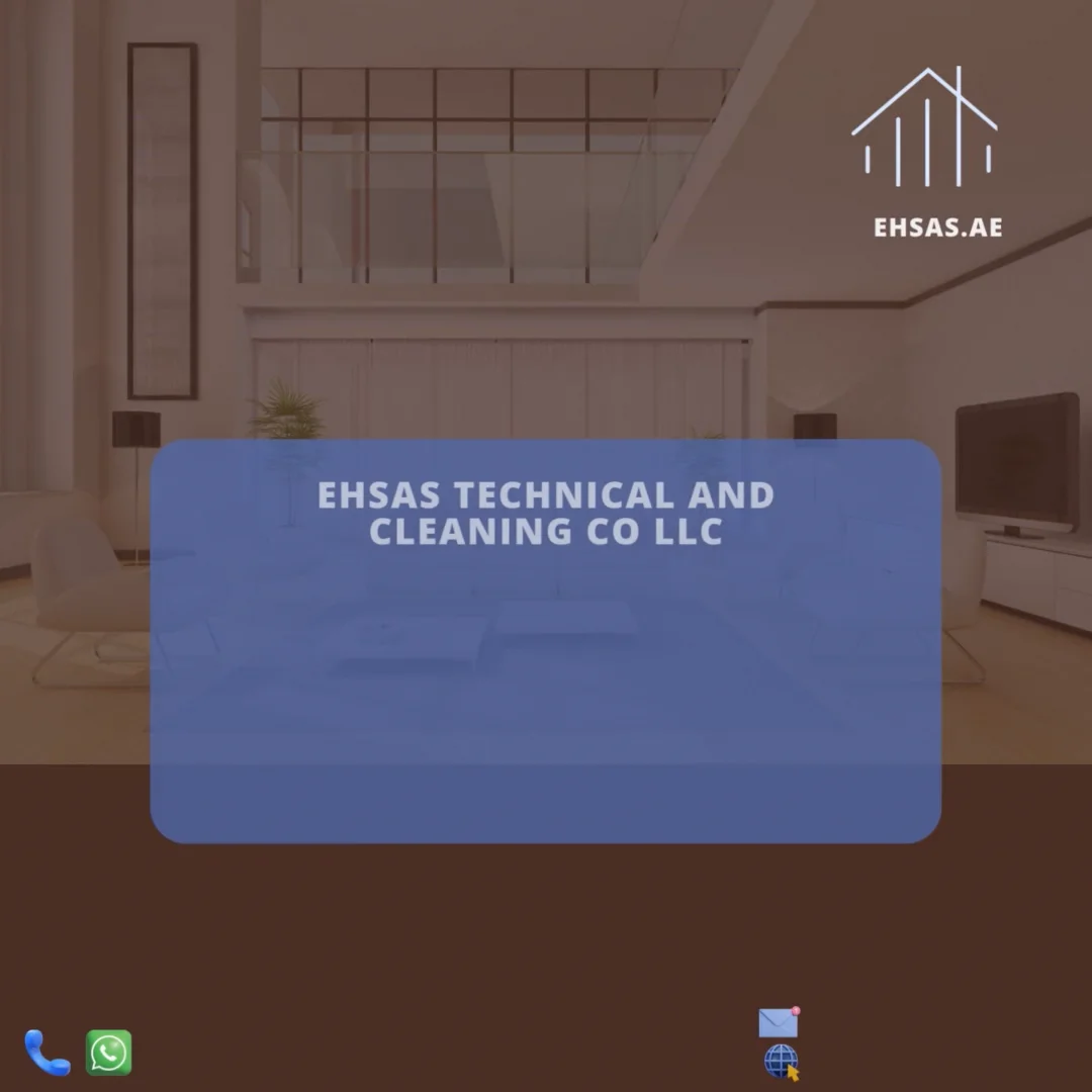 Ehsas Technical and Cleaning Company LLC on Vimeo