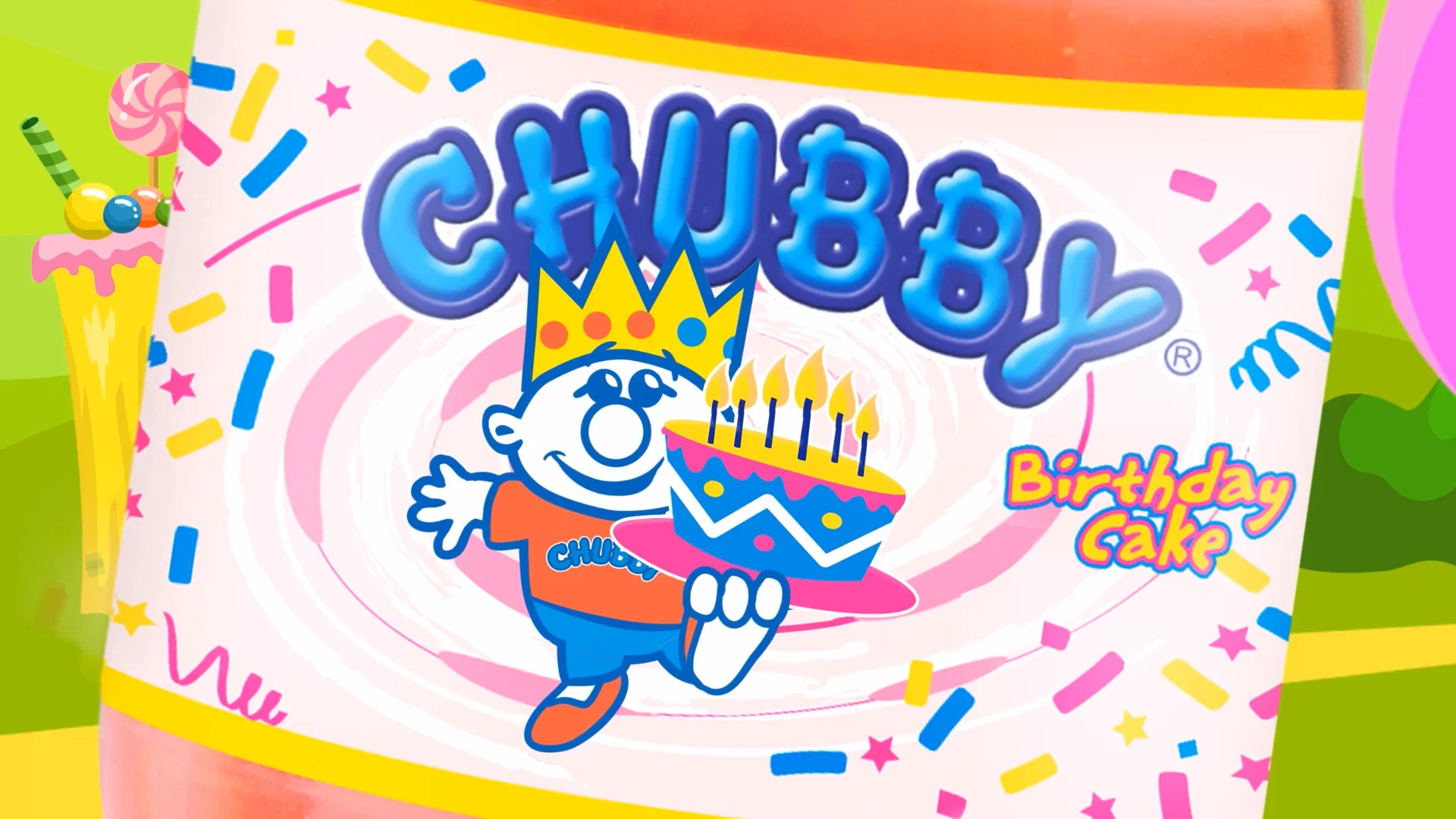 Chubby - Birthday Cake Flavour on Vimeo
