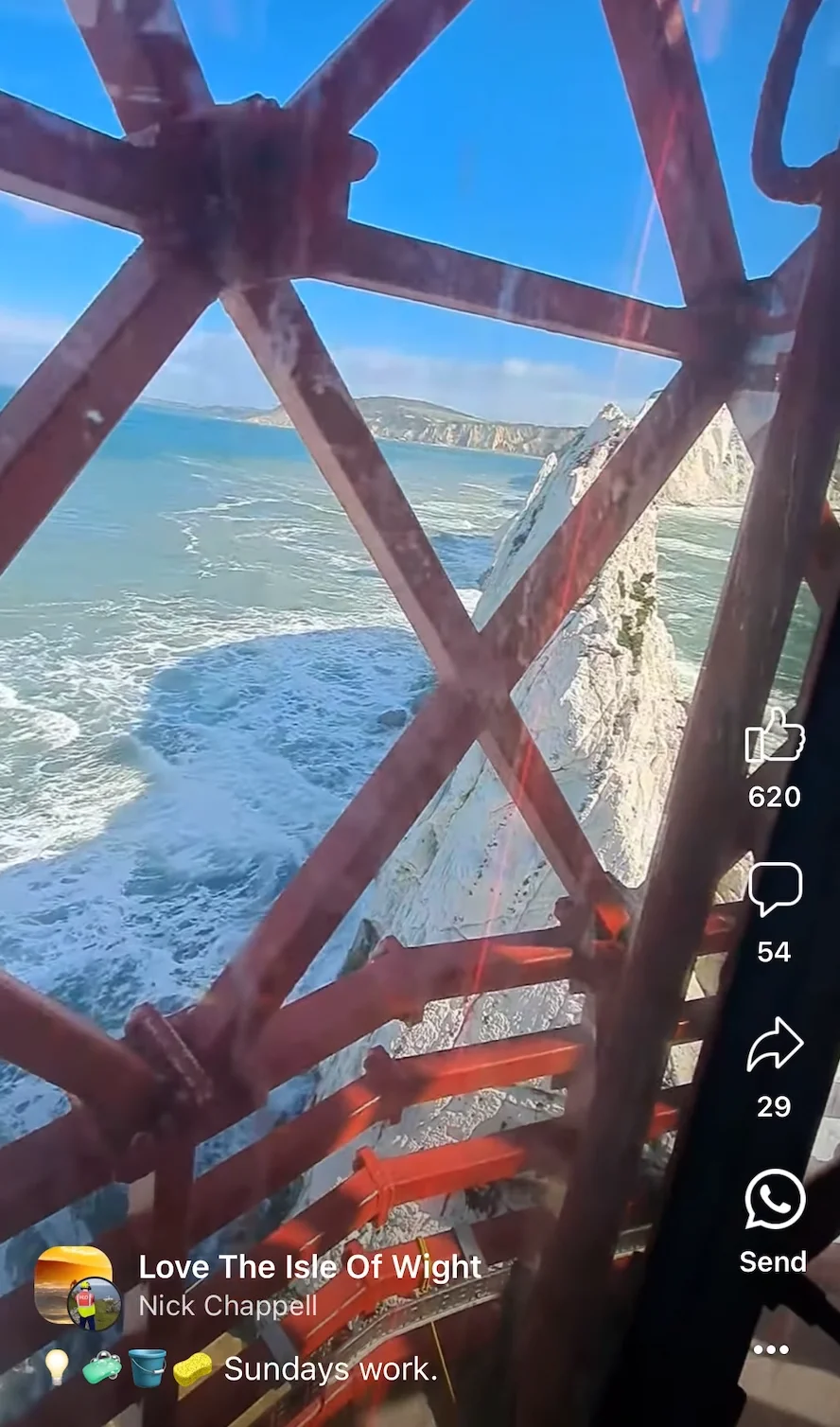 Needles Lighthouse - Sunday Clean on Vimeo