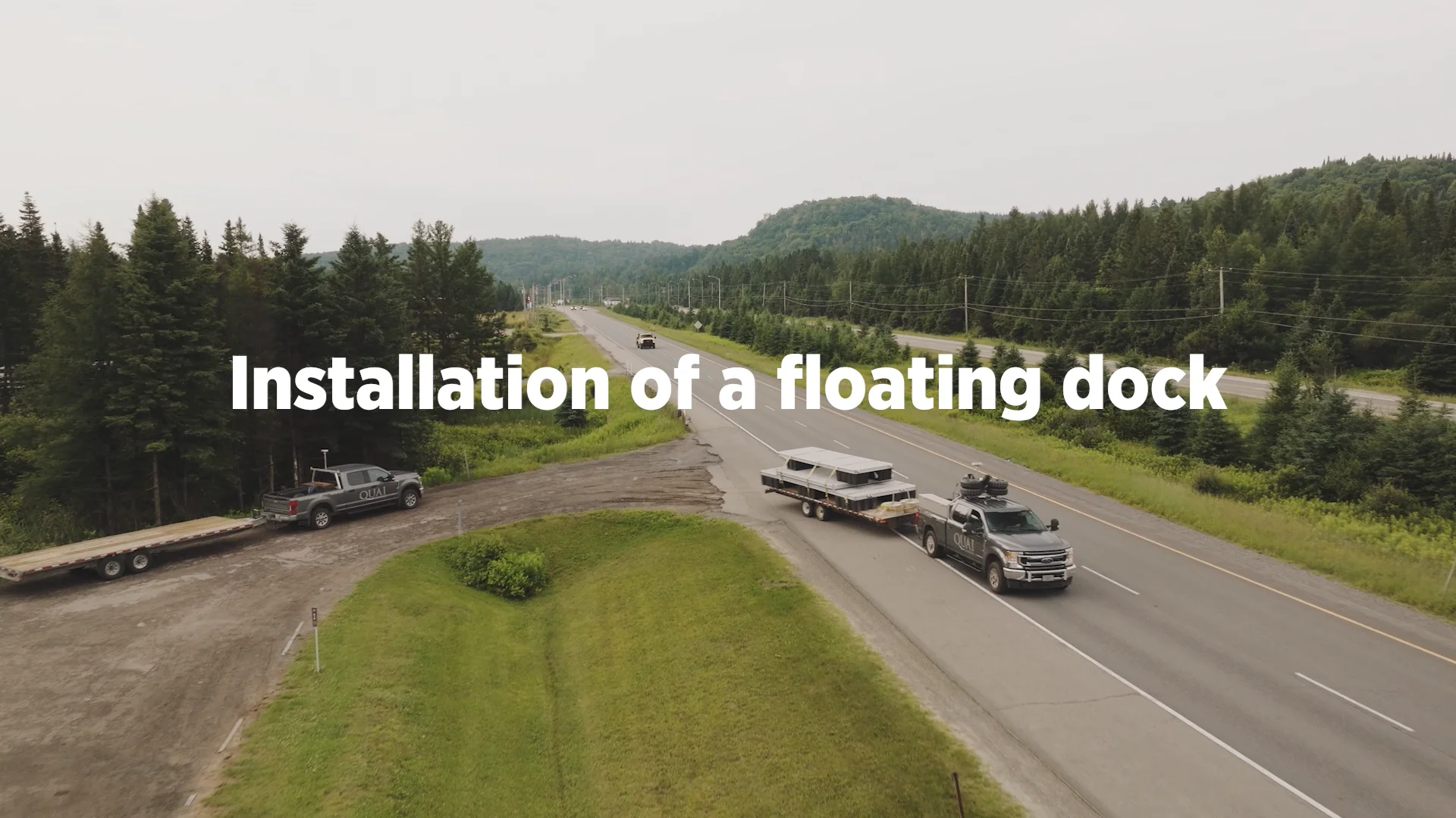 Floating Dock Installation on Vimeo