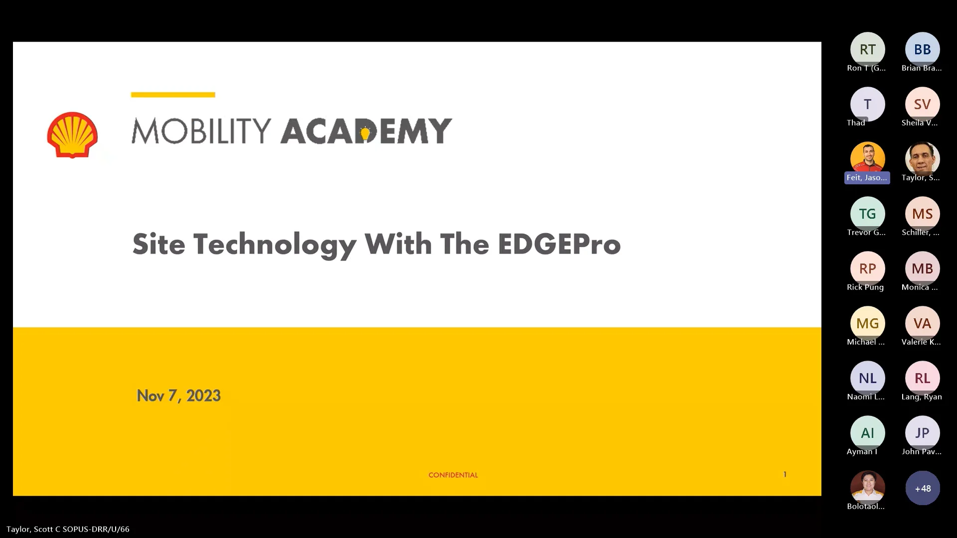 Shell Mobility Academy - Site Technology With the EDGEPro Recording on Vimeo