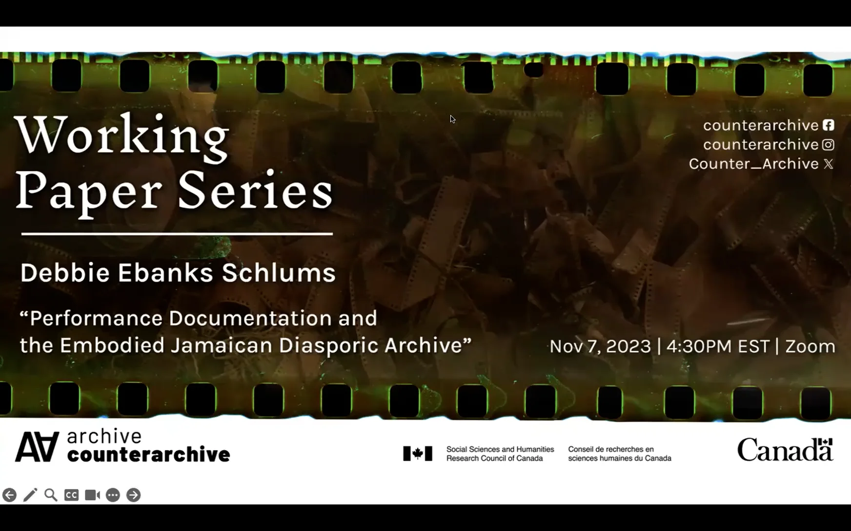 Working Papers Series | Debbie Ebanks Schlums: Performance ...