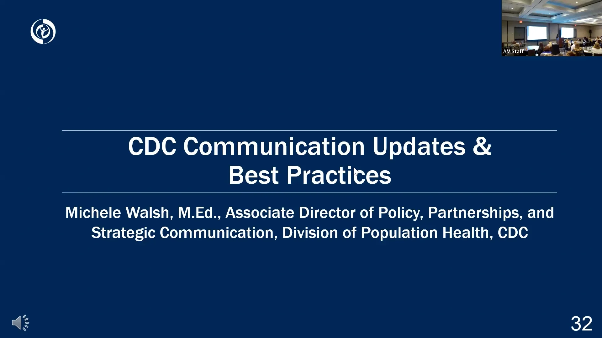 Day 1 CDC Communications and Best Practices on Vimeo