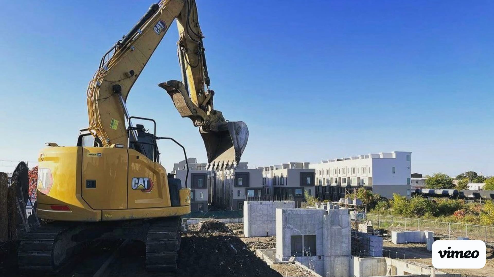 MV Homes - Concrete Slab, Elevator Tower, Foundation Construction