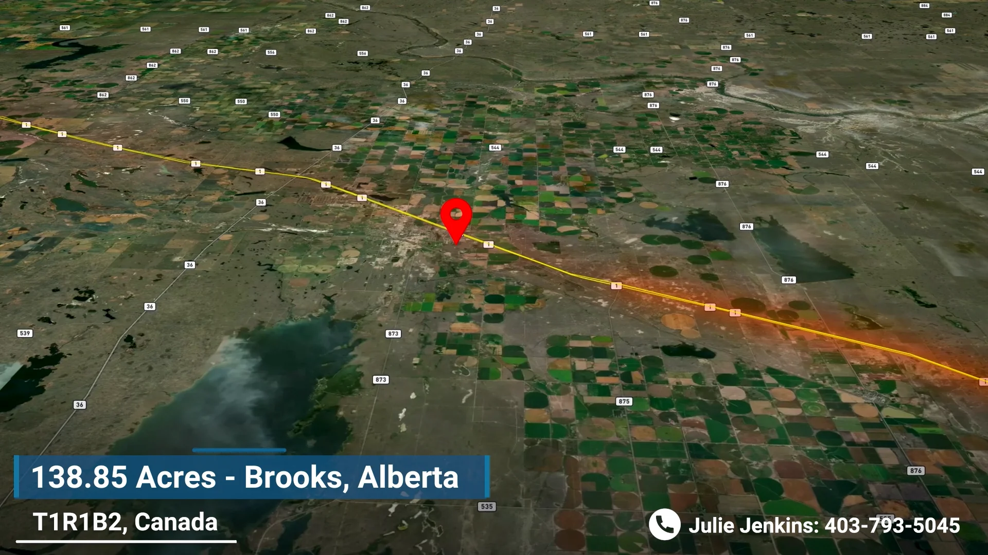 NW 27 18 14 W4 & SW 34 18 14 W4, Brooks, Alberta, T1R1B2, Canada on Vimeo