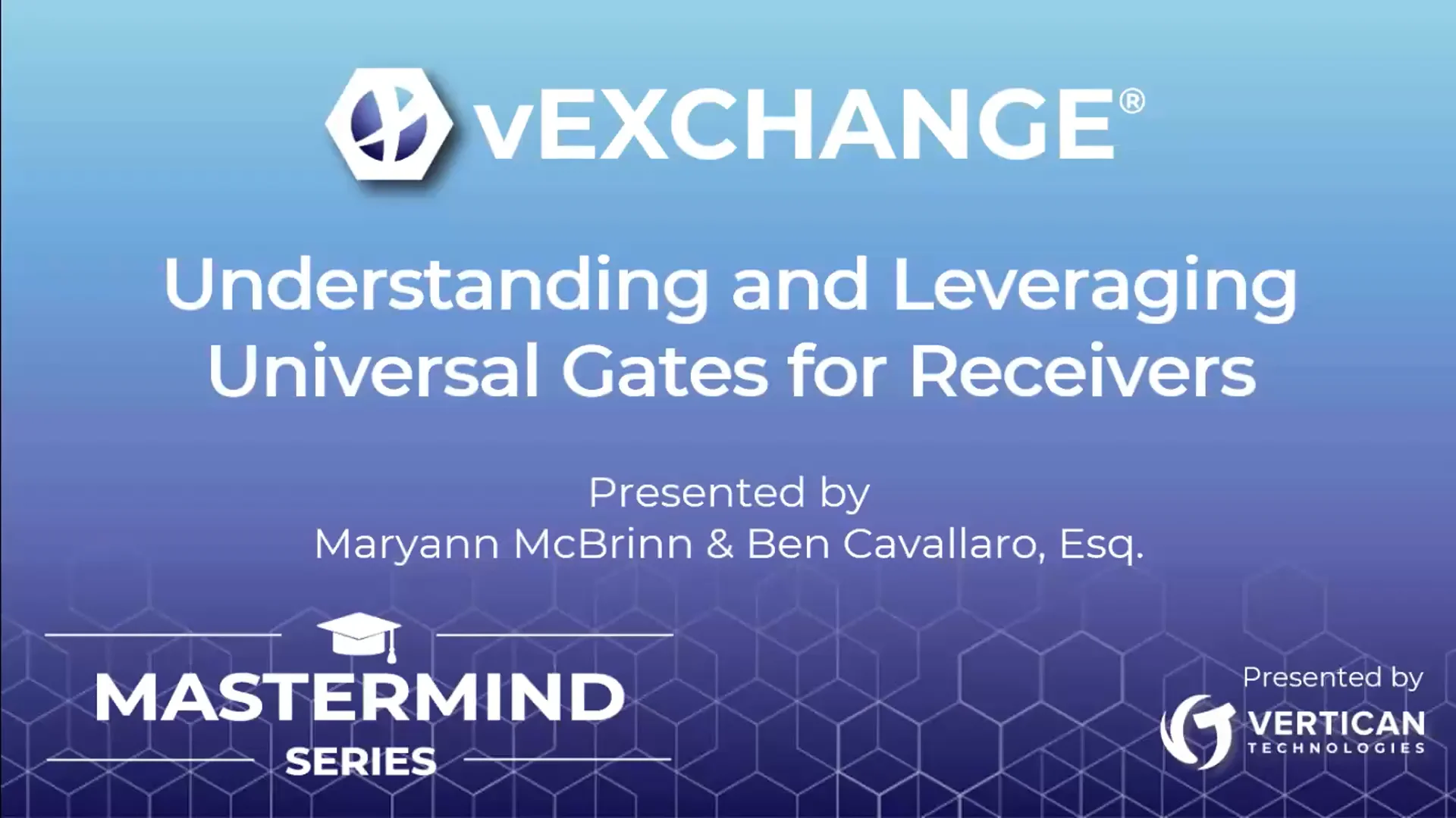 Understanding and Leveraging Universal Gates for Receivers | Mastermind ...