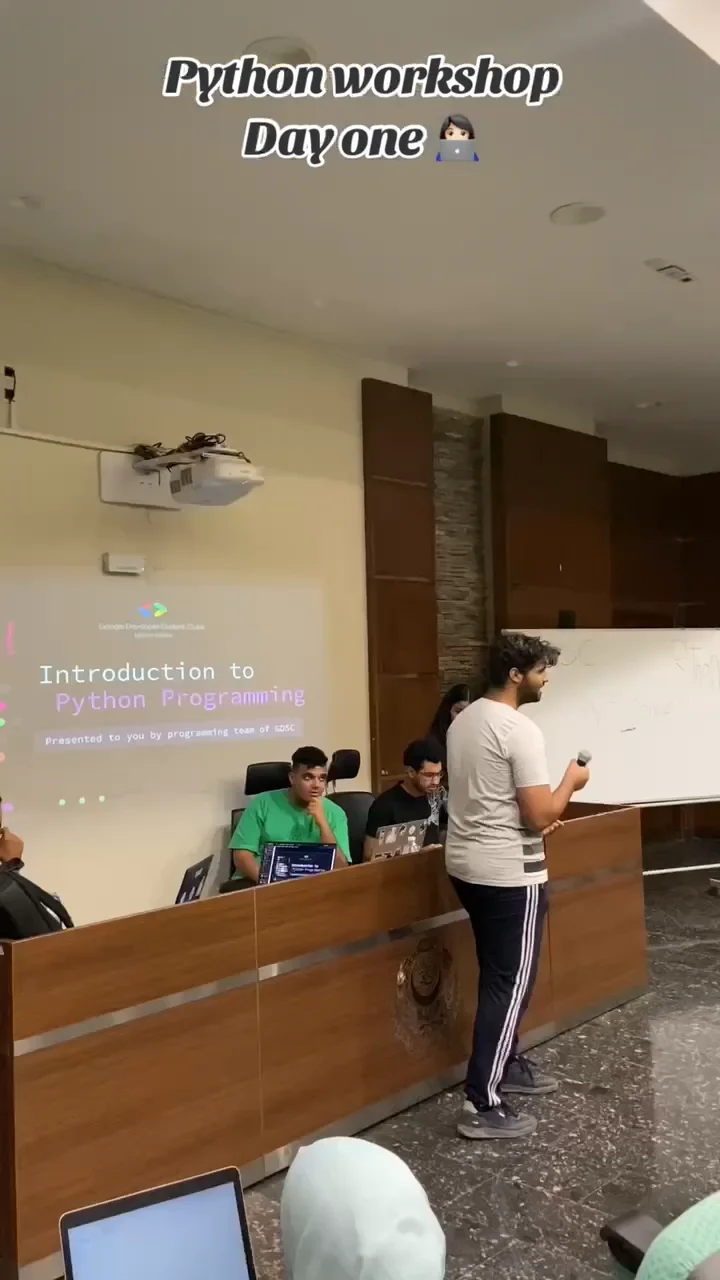 GDSC_AASTMT_Aswan || Python_Workshop_Day1_Recap on Vimeo