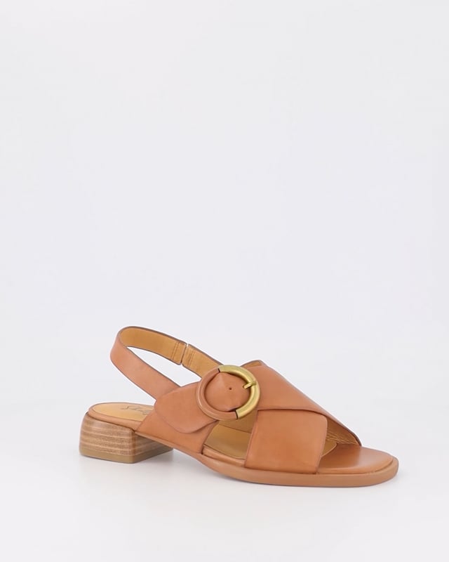 SHELLY SHEN Mila Sandals - Brandy | Shoe Connection AU
