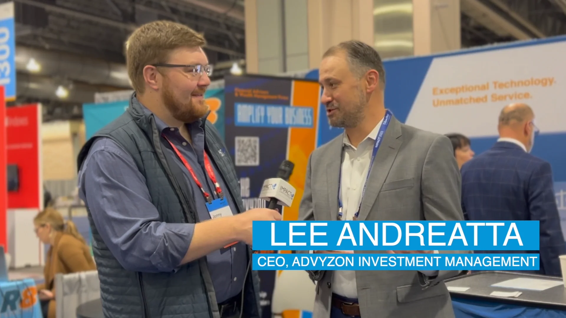 Lee Andreatta of Advyzon Investment Management, LLC speaks with Jonny ...