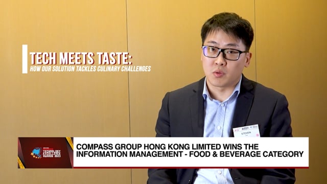 HKB Technology Excellence Awards 2023 Winner: Compass Group Hong Kong ...