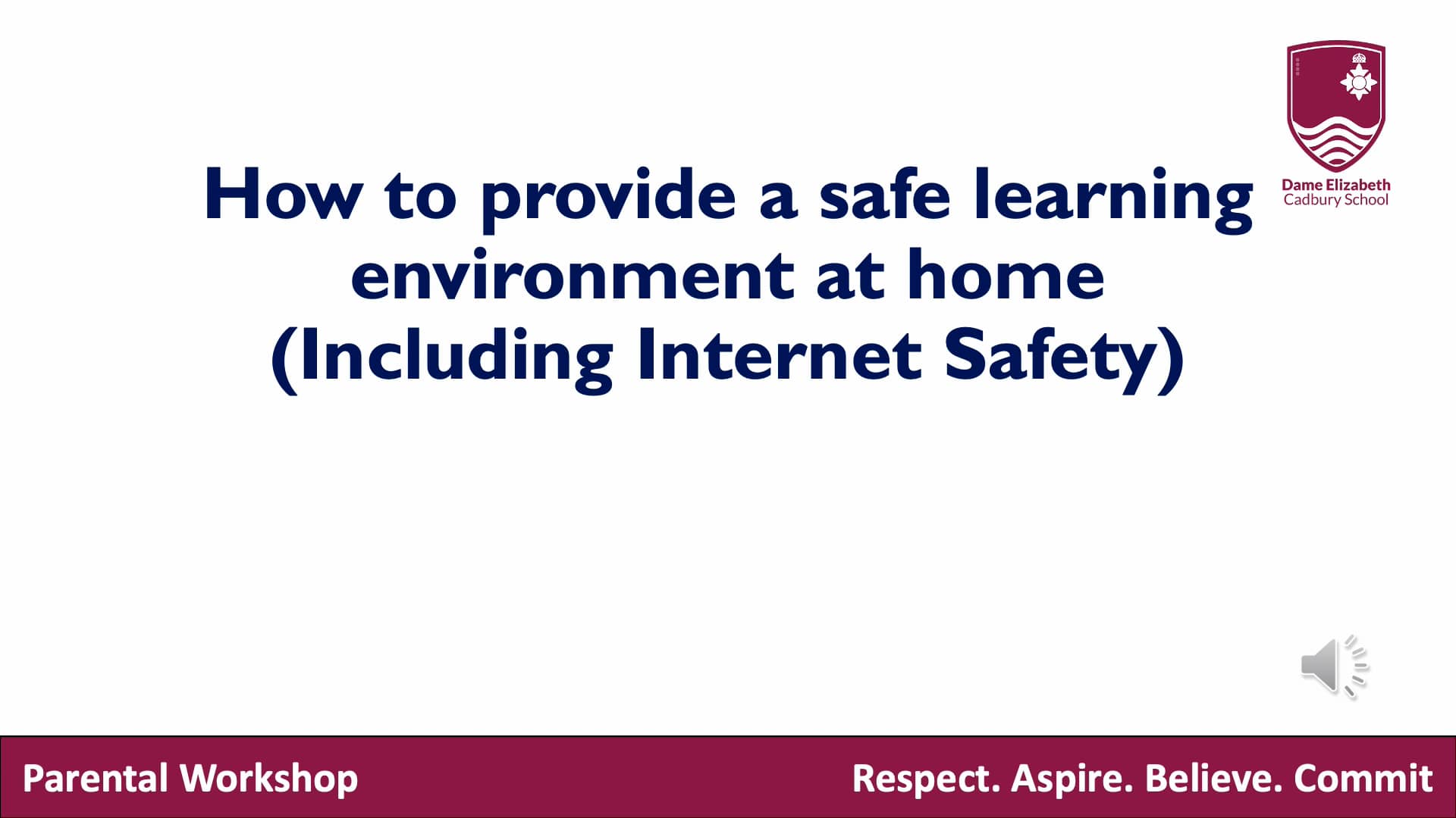 Creating a safe learning environment for your child on Vimeo