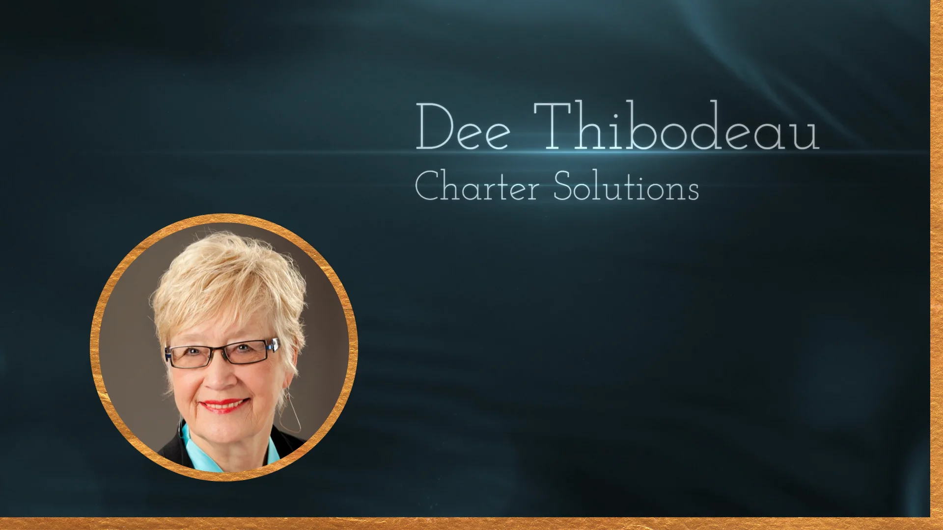 Dee Thibodeau - NAWBO 2023 Hall of Fame on Vimeo