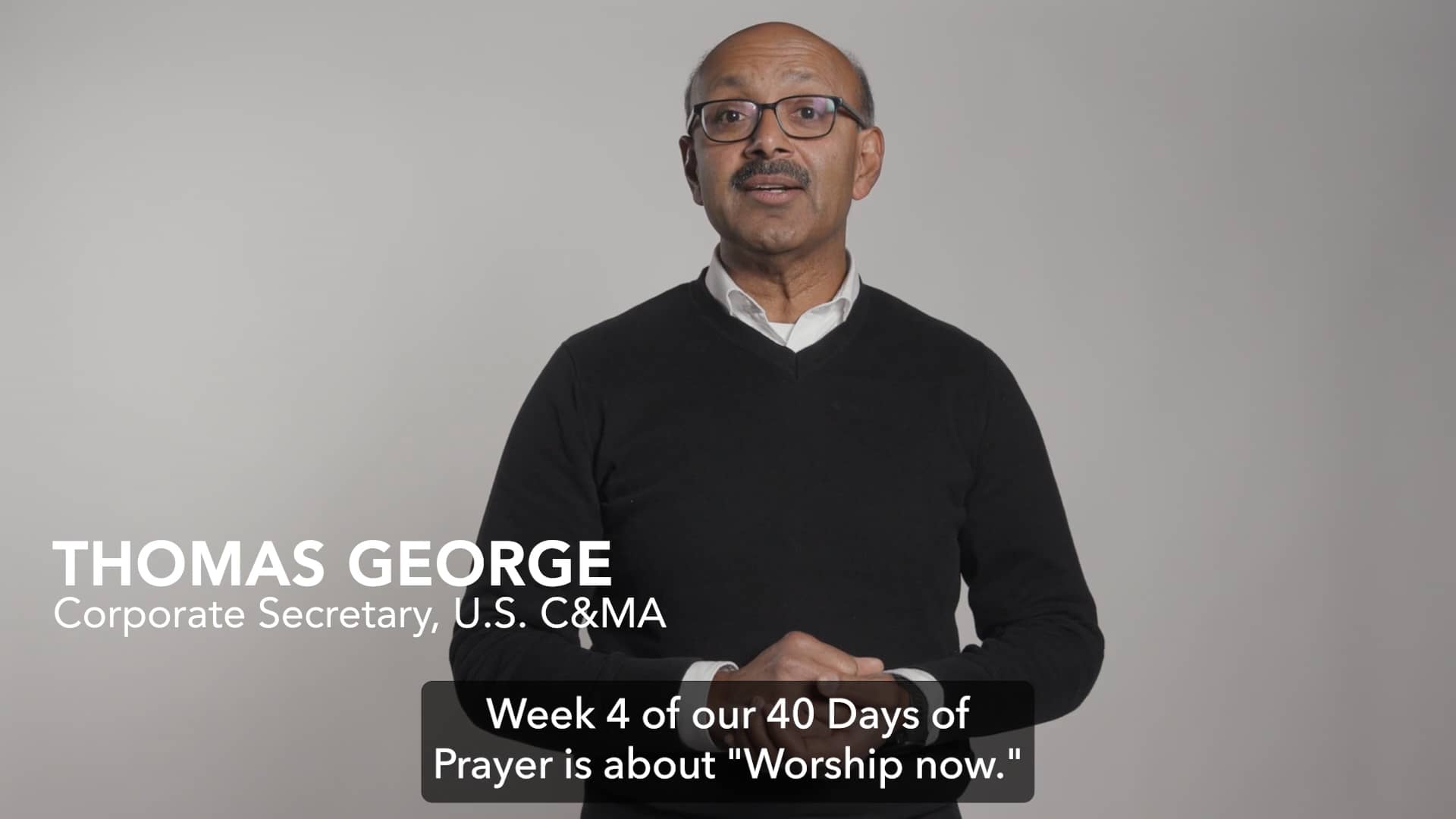 40 Days of Prayer 2024 - Week 4 on Vimeo