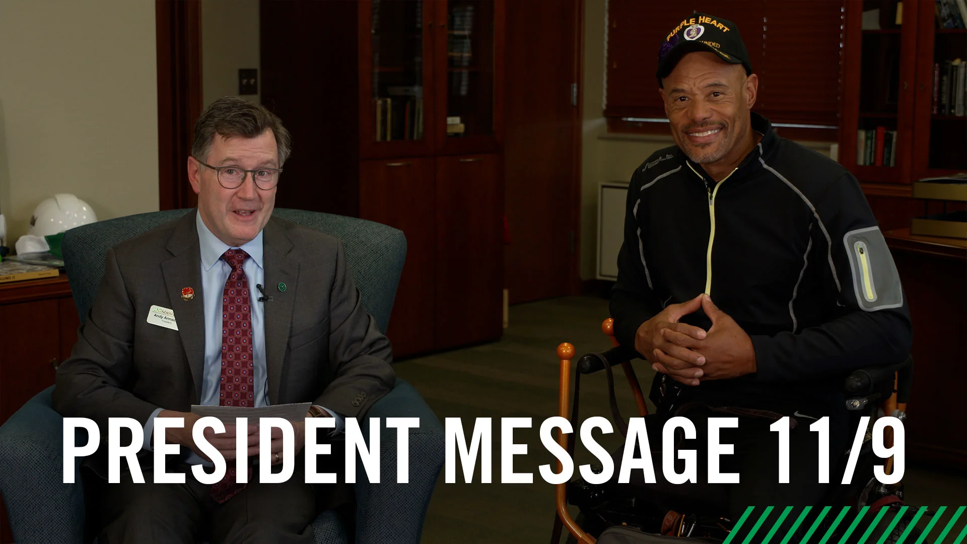 President Armacost Message 11/9/23: Tony Drees on Vimeo