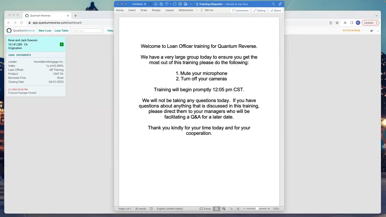 2/2/23 Quantum Reverse Loan Officer Training on Vimeo