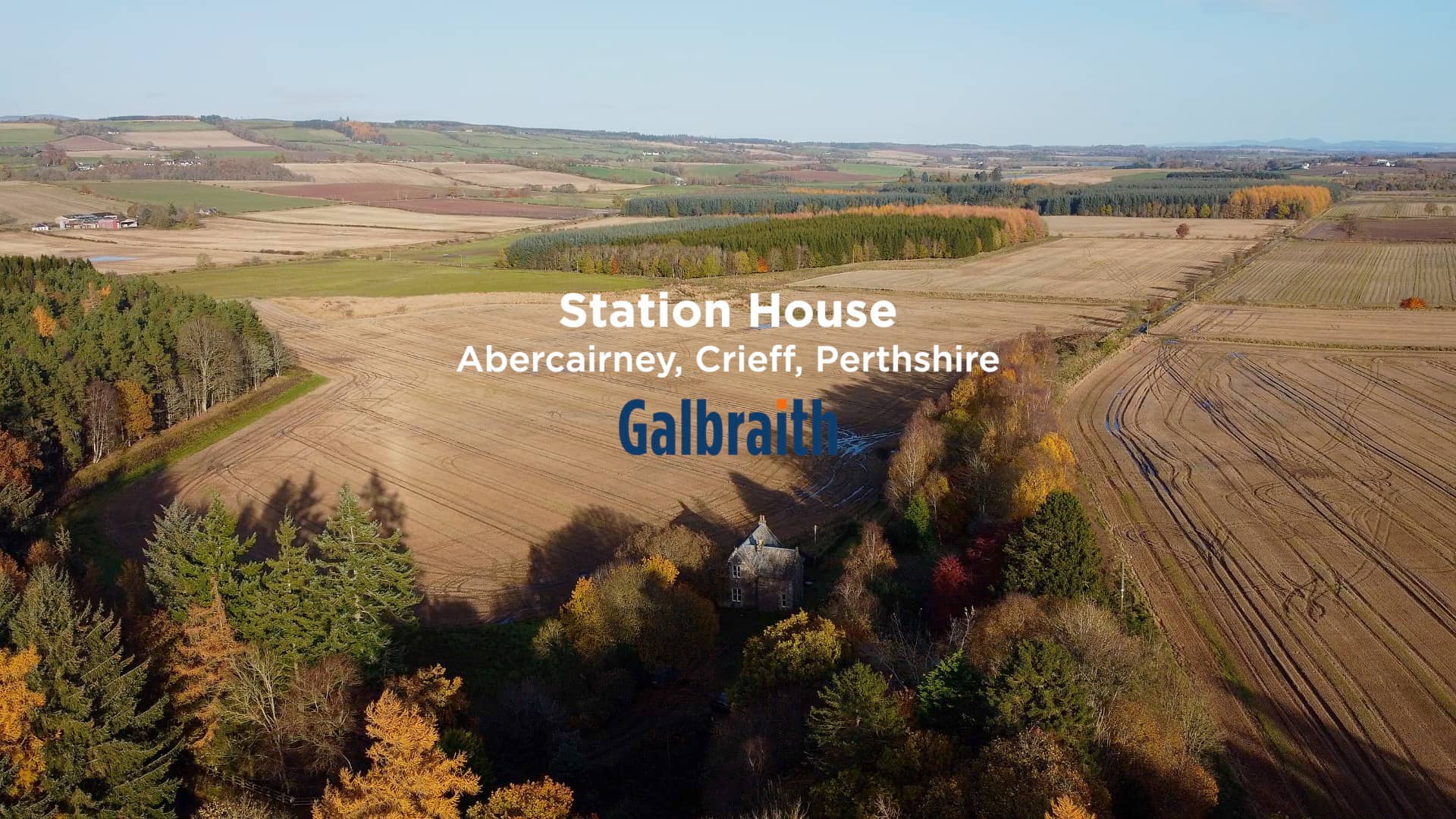 SCENEINVIDEO - Station House, Abercairney, Crieff, Perth and Kinross ...