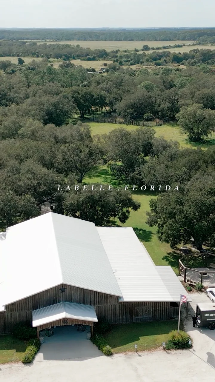 The Venue at Mudge Ranch Wedding Short Reel | LaBelle, FL | Danielle ...