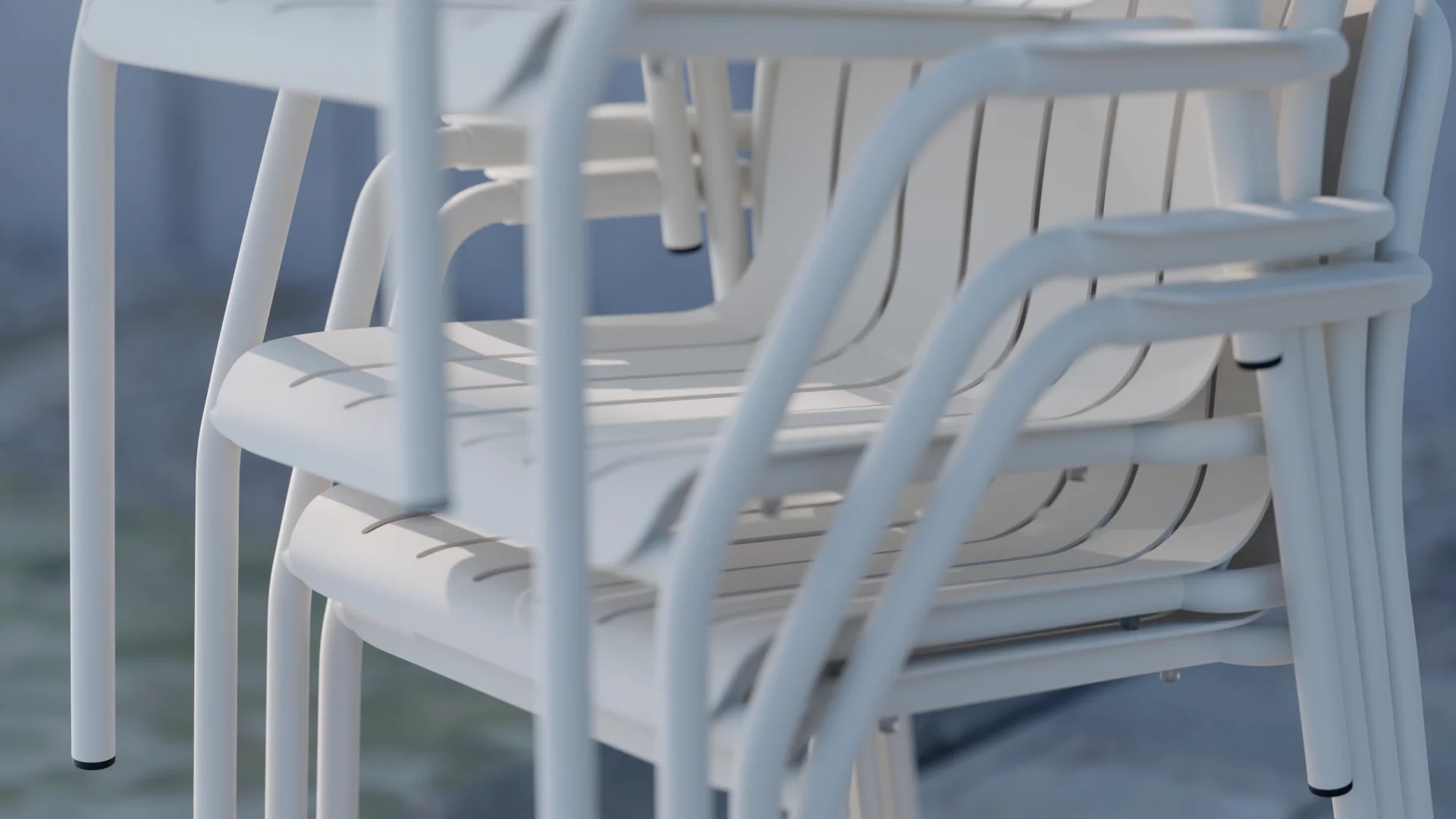 Roku Stackable Outdoor Armchair on Vimeo