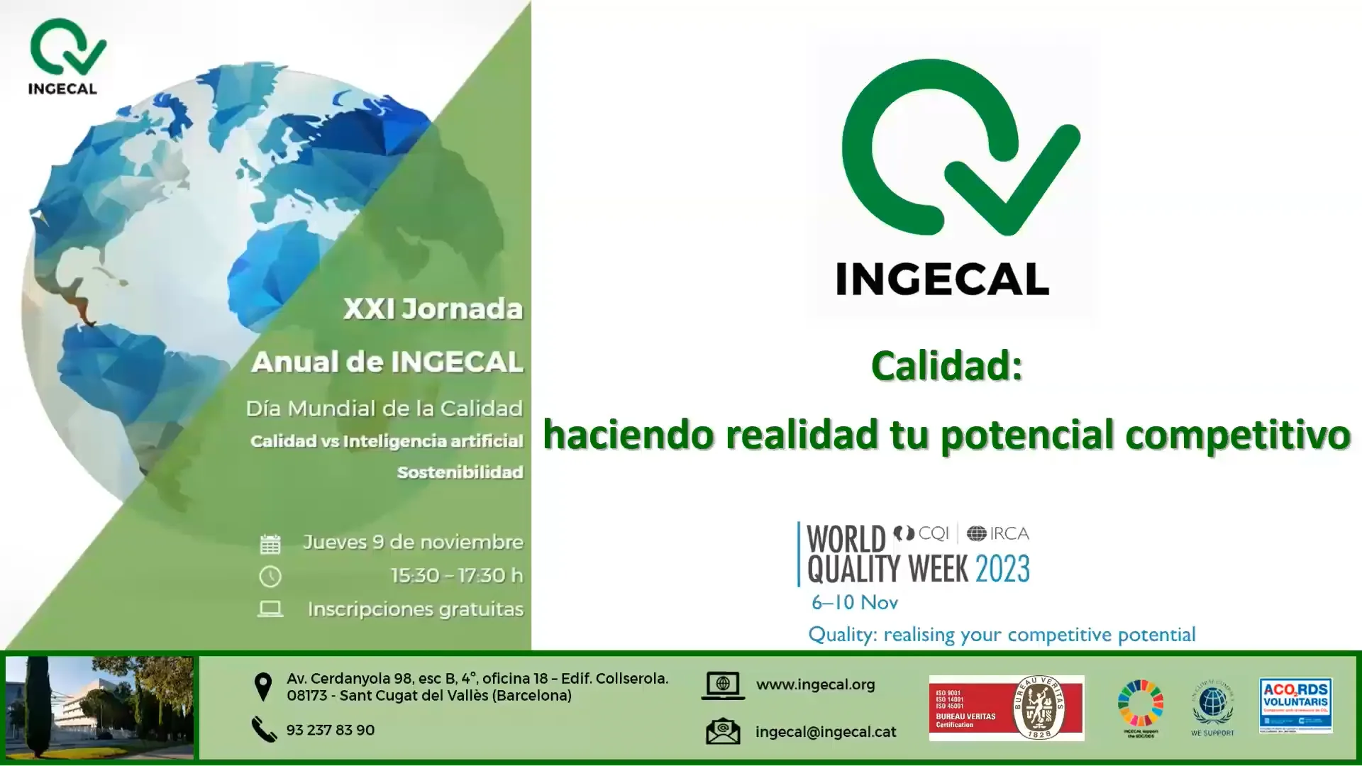 XXI Jornada Ingecal on Vimeo