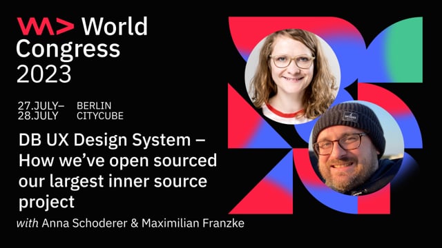 Anna Schoderer & Maximilian Franzke - DB UX Design System – How we’ve ... Anna Schoderer & Maximilian Franzke - DB UX Design System – How we’ve ...