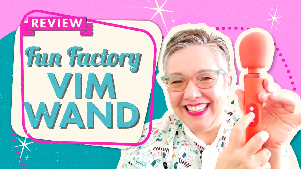 Fun Factory Vim Rumbly Wand Vibrator Video Review by Betty's Toy Box on Vimeo