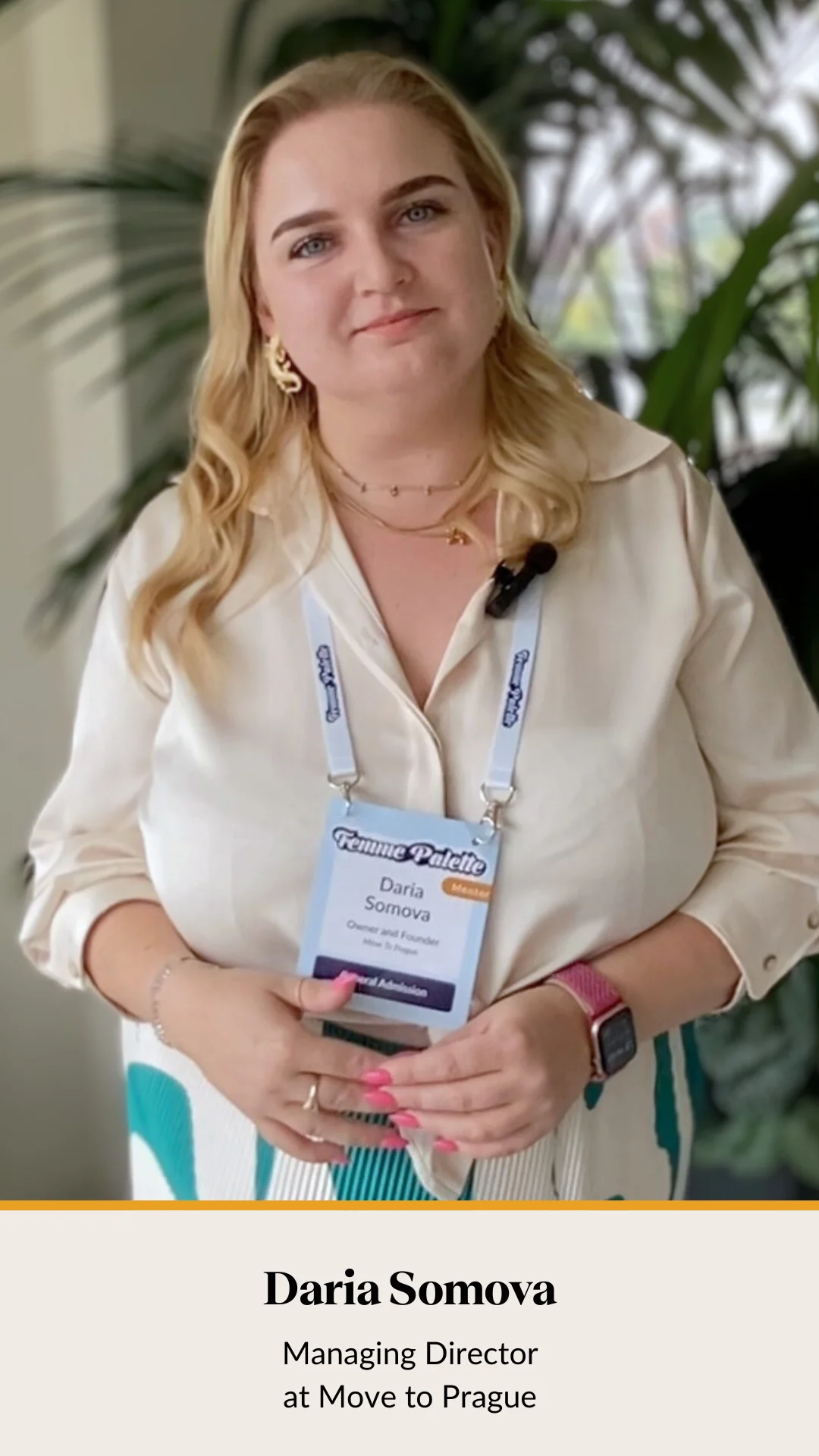 Mentor testimonial: Daria on Vimeo