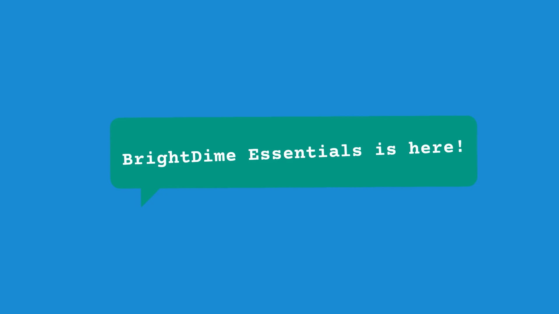 Introducing BrightDime Essentials on Vimeo