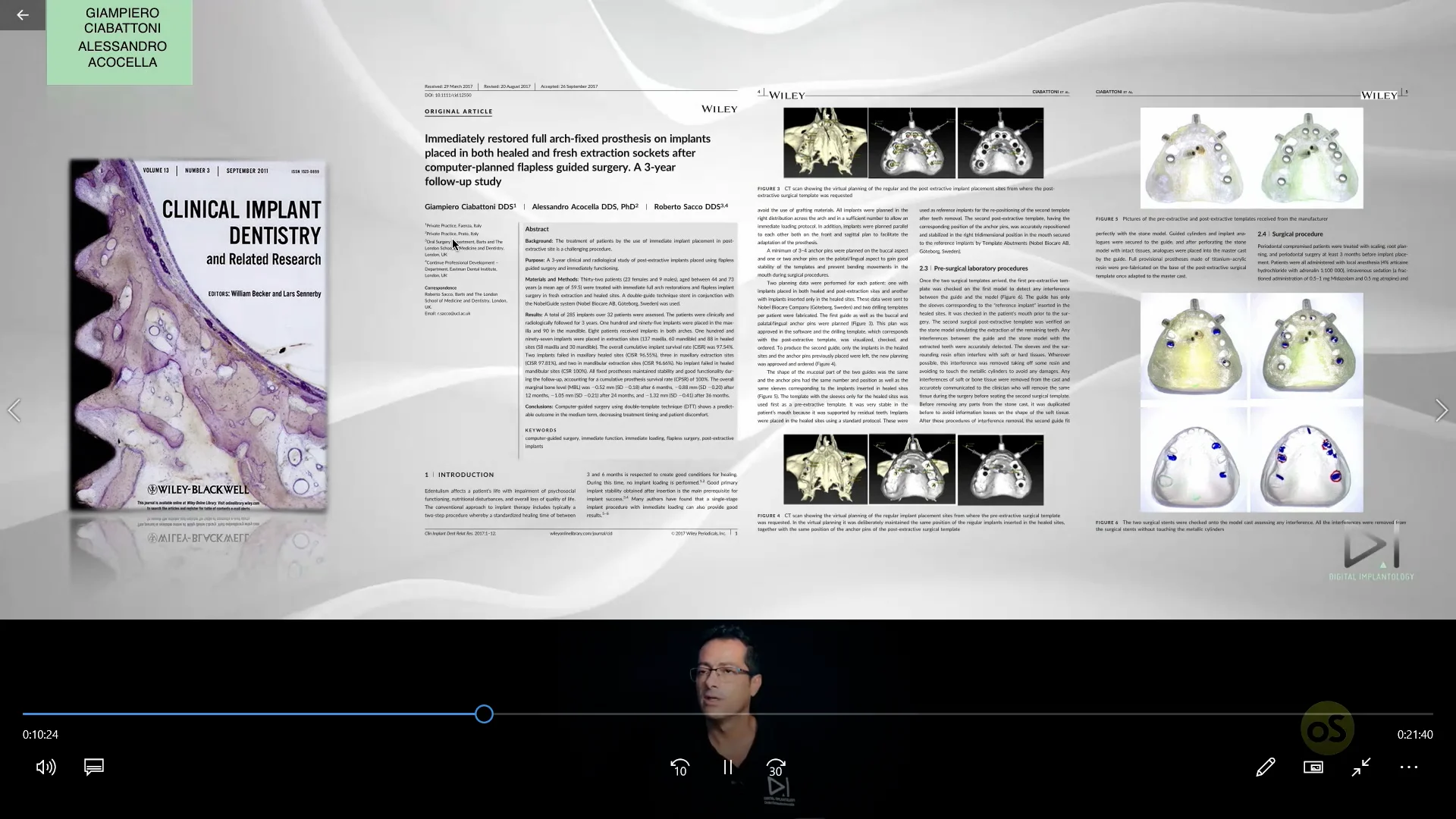 Double Template technique on Vimeo