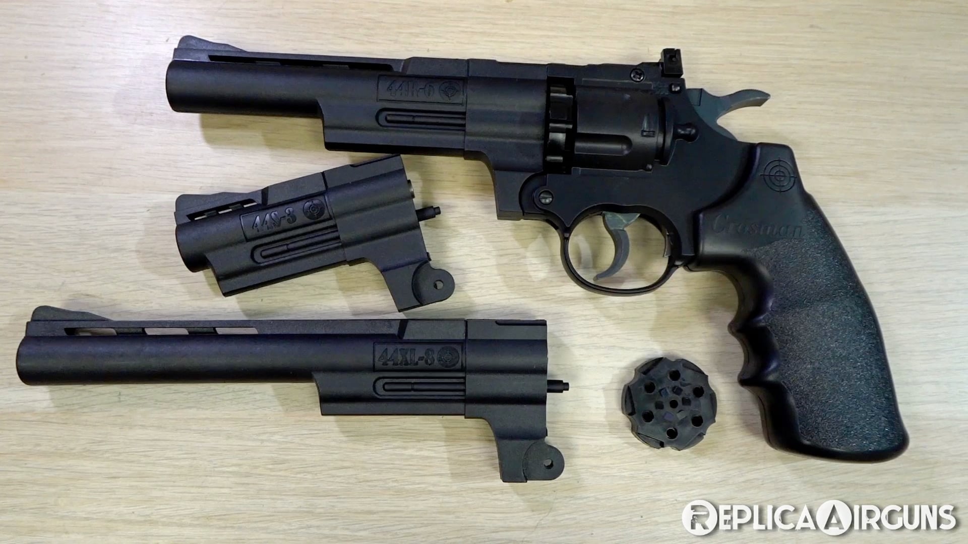 Buy Crosman Triple Threat Dual Ammo Revolver | ReplicaAirguns.ca