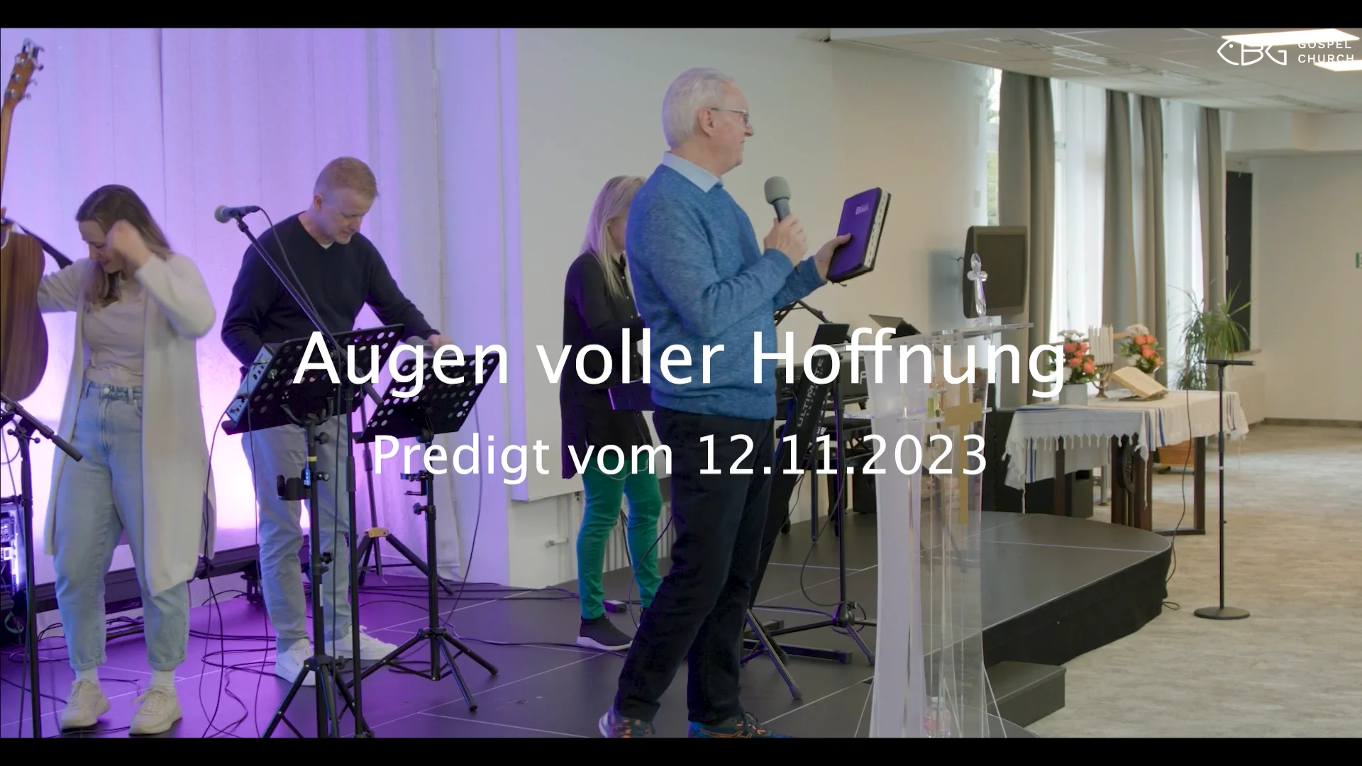Augen voller Hoffnung (13:00 Uhr) | CBG Gospel Church on Vimeo