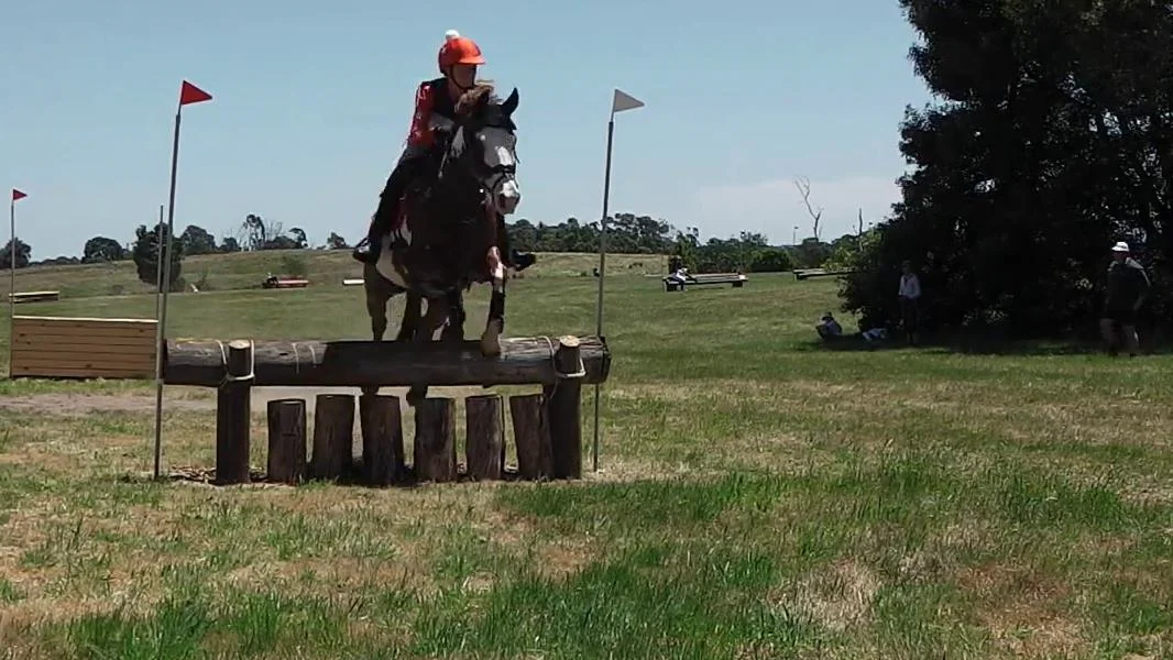 Alira King riding Lethal Flame 25 Grade 3 Kyneton Pony Club Horse ...