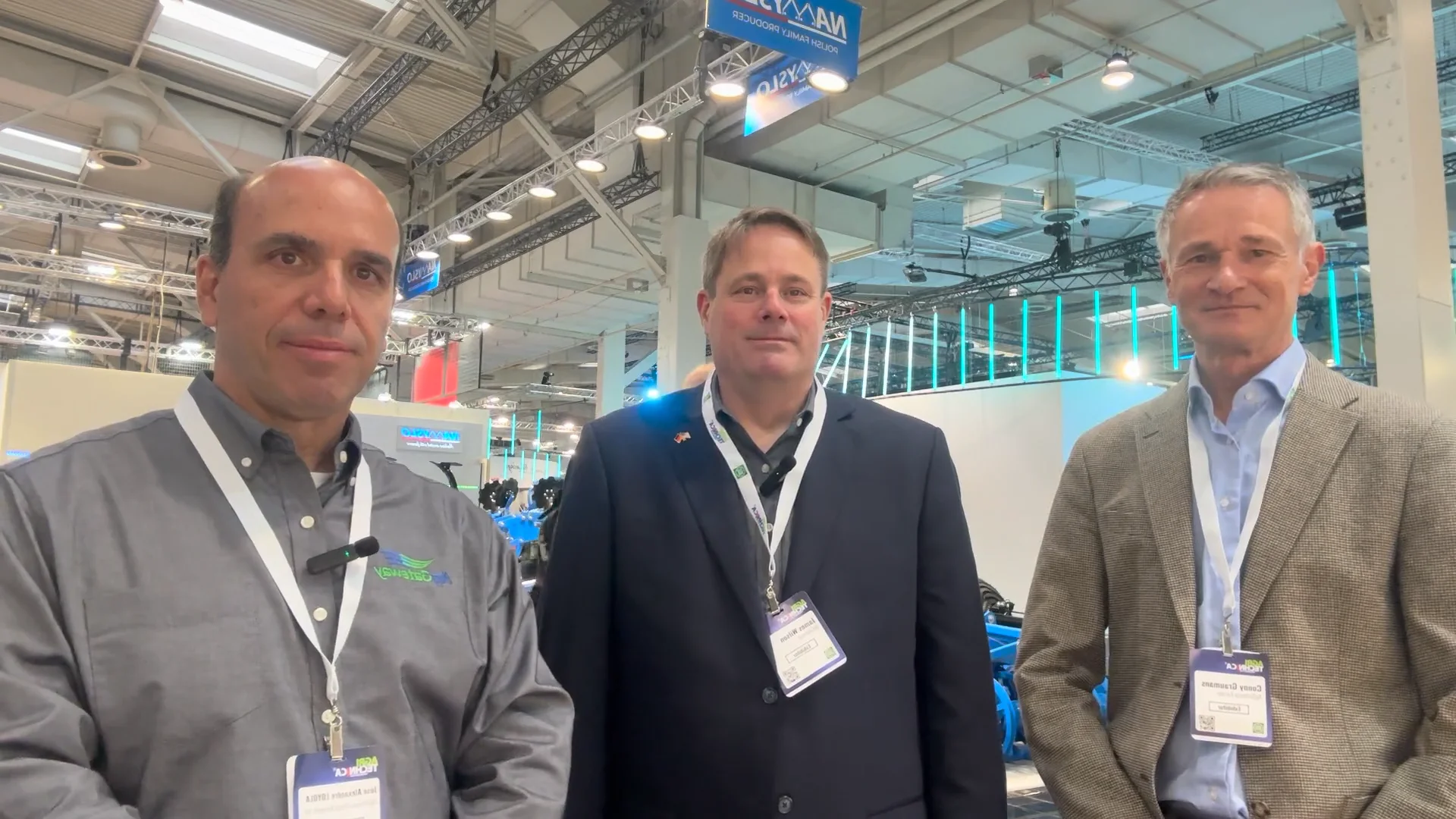 Ron Farrell Attitude Award message from Agritechnica