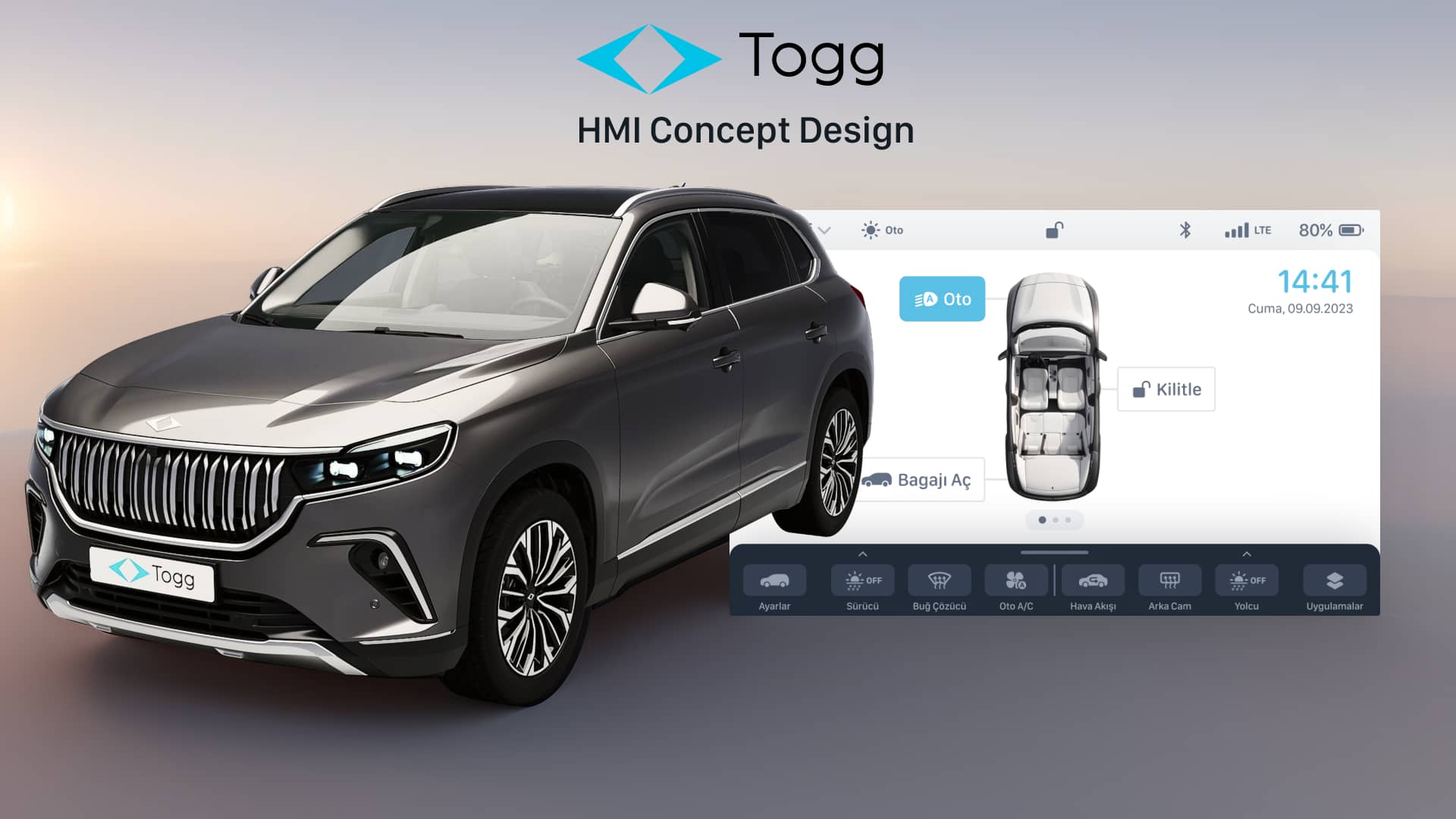TOGG Interface Concept Design (HMI) on Vimeo