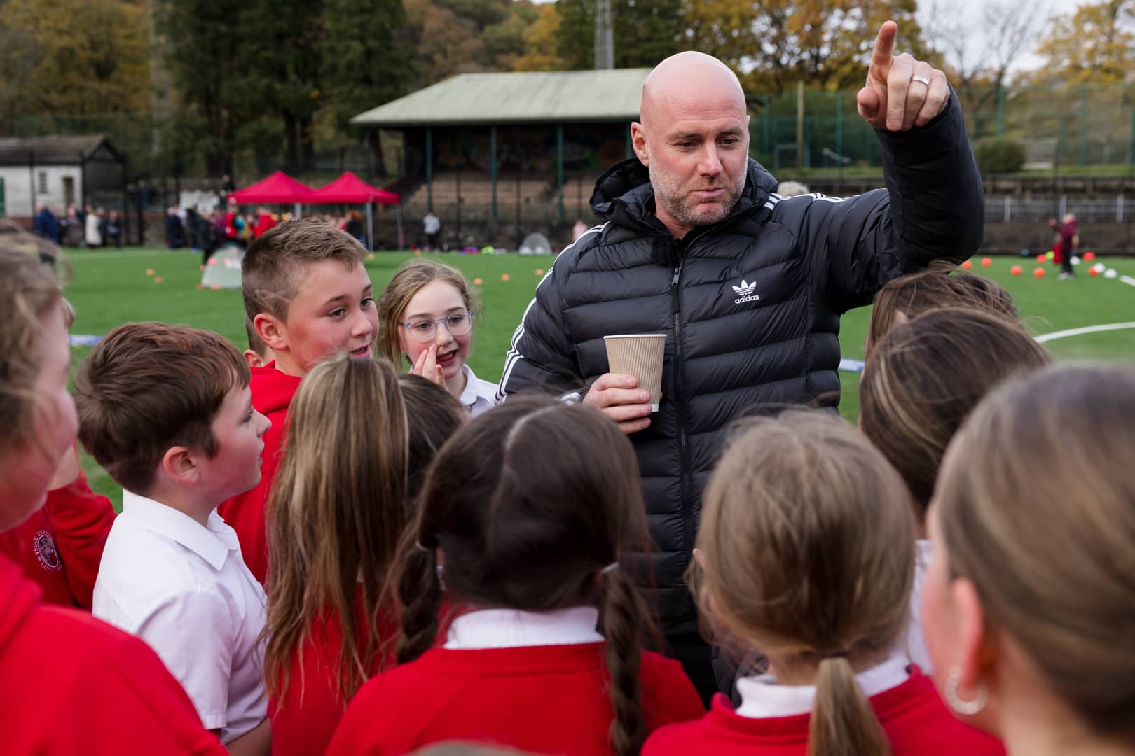 Rob Page visits Darran Park 3G on Vimeo