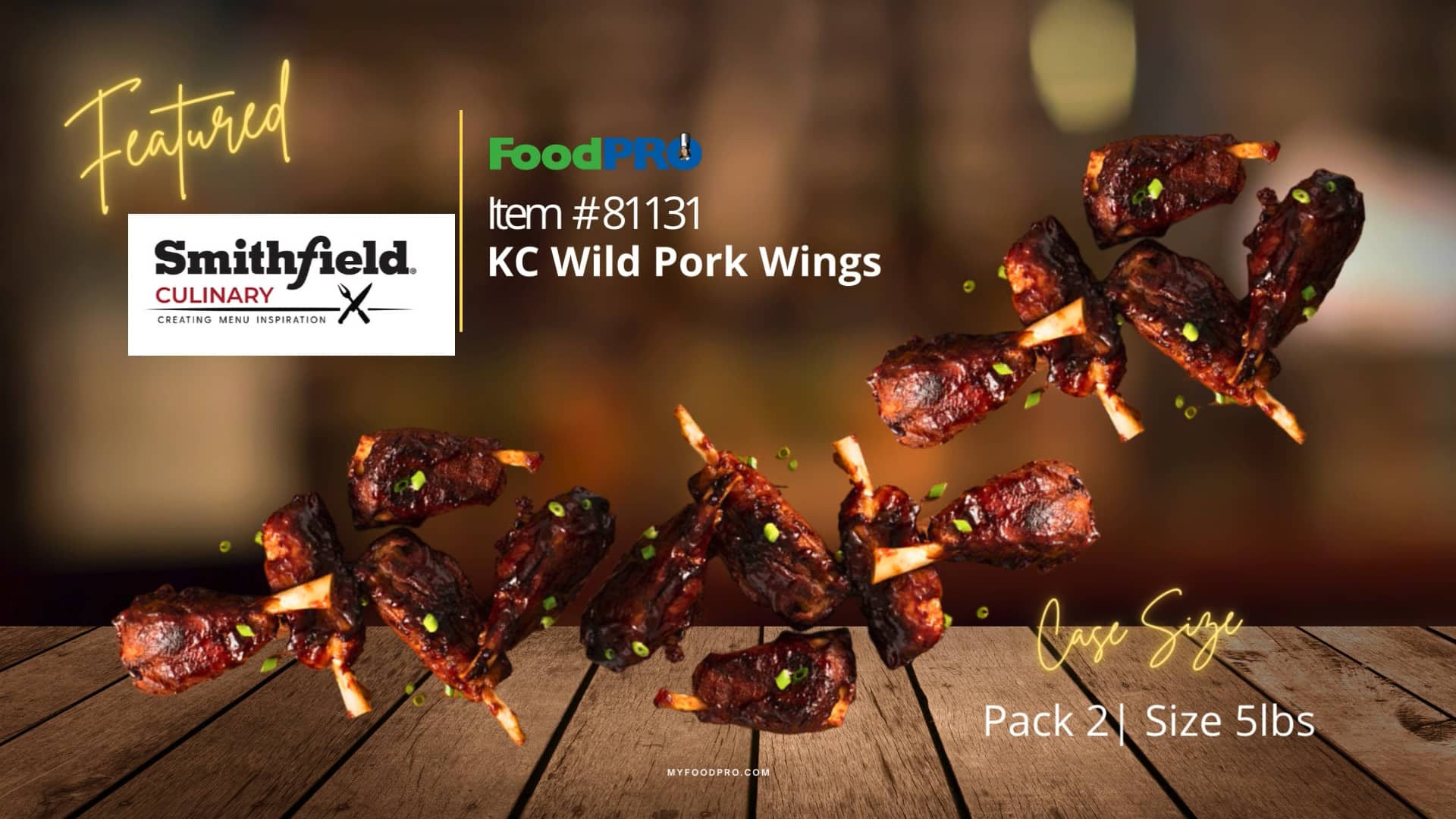 Smithfield Pork Wings Recipe with Chef Dustin Stone | Cooking with ...