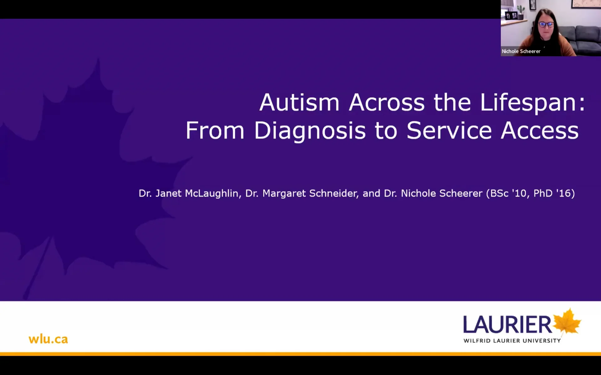 Autism Across the Lifespan: From Diagnosis to Service Access