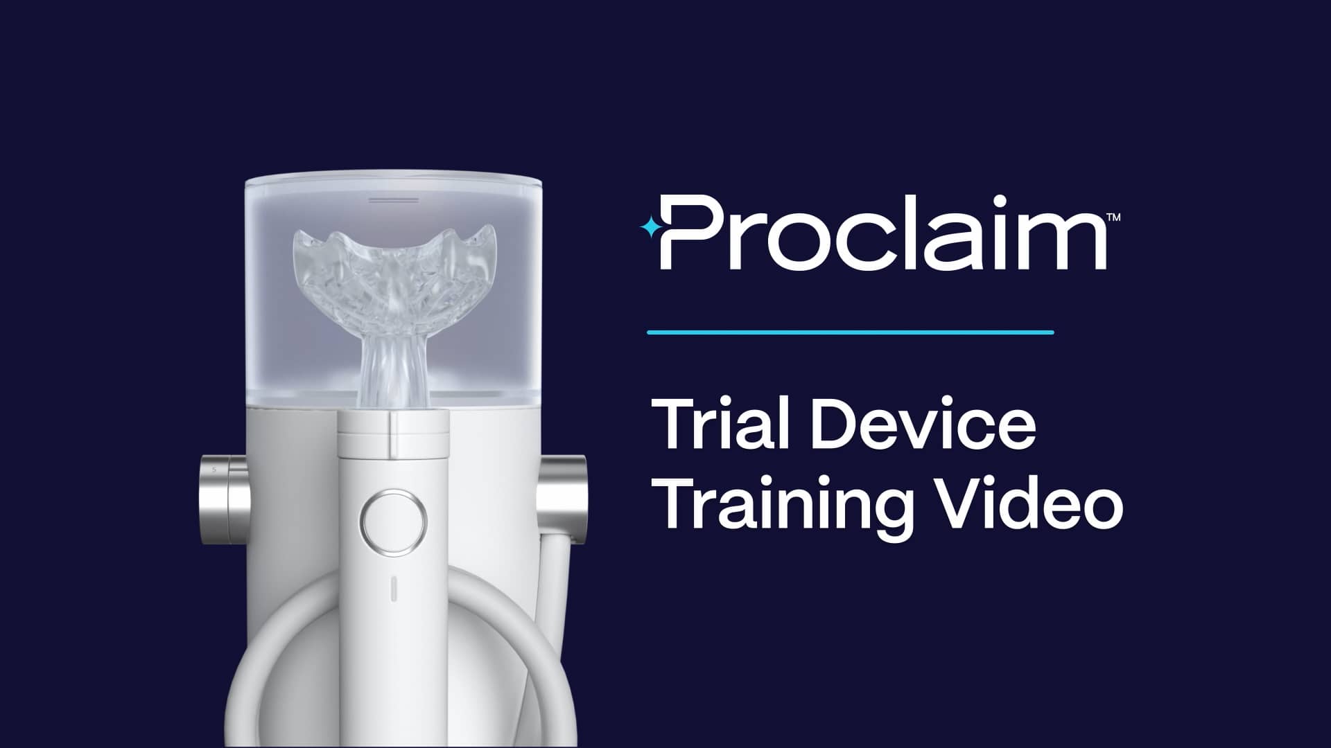 Proclaim Trial Device Unboxing on Vimeo