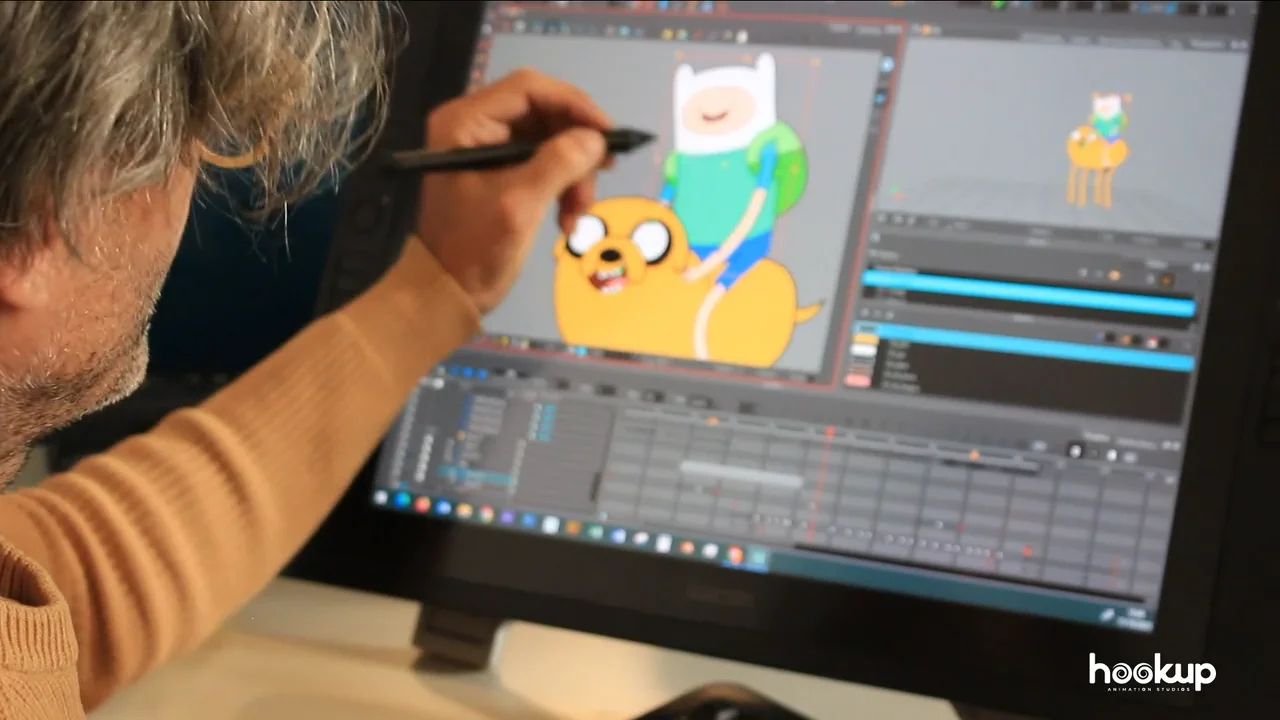 HOOK UP ANIMATION | CN 30 Years |Making Off on Vimeo