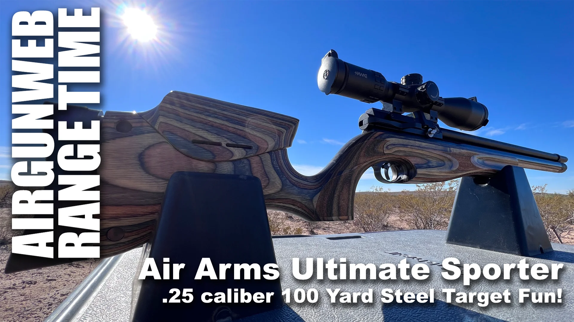 Modern Airgunner - Air Arms S510XS Ultimate Sporter .25 100 Yard Steel ...