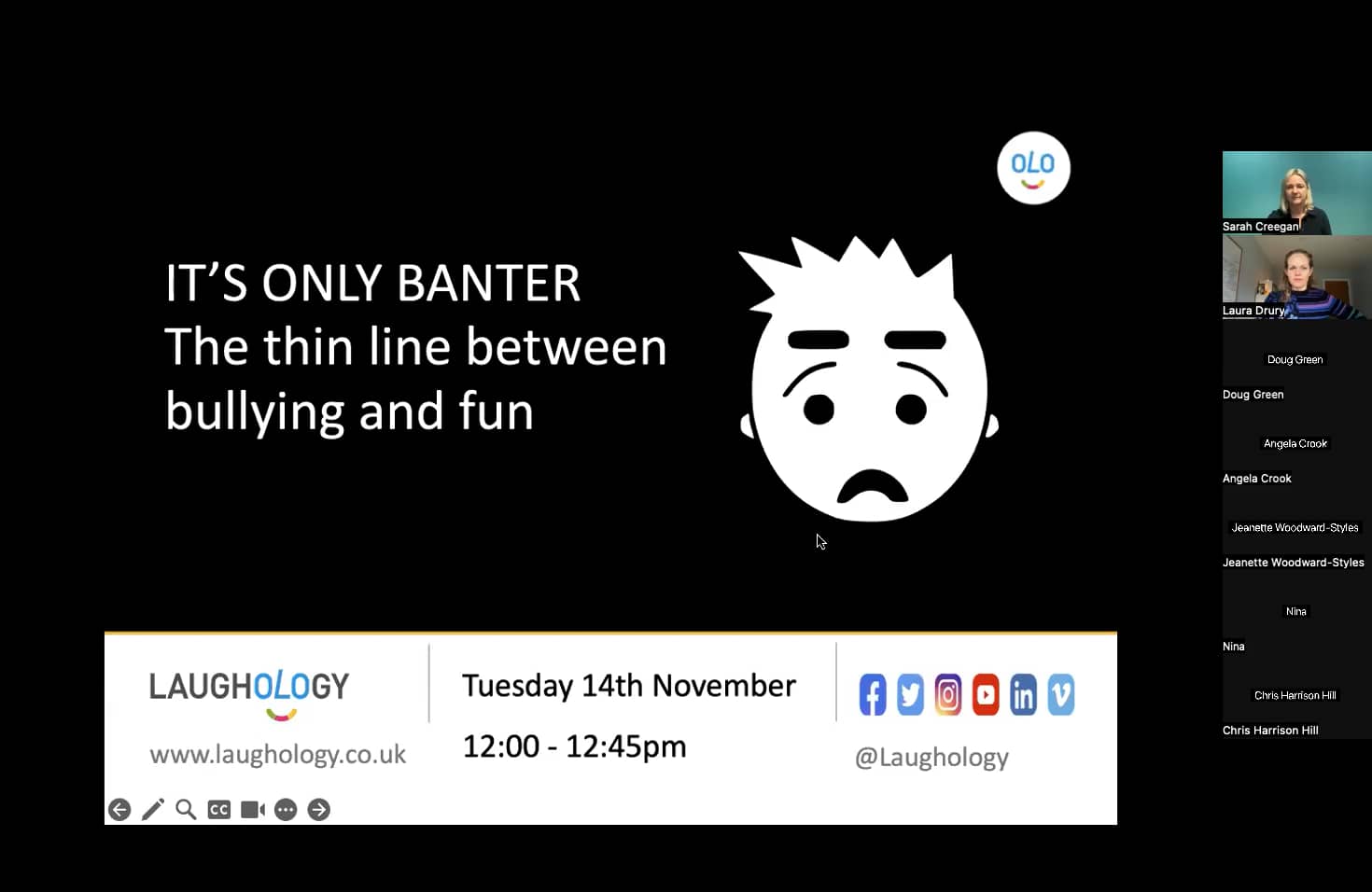 14 NOV 23 - Public Webinar - It's Only Banter - SC&LD on Vimeo