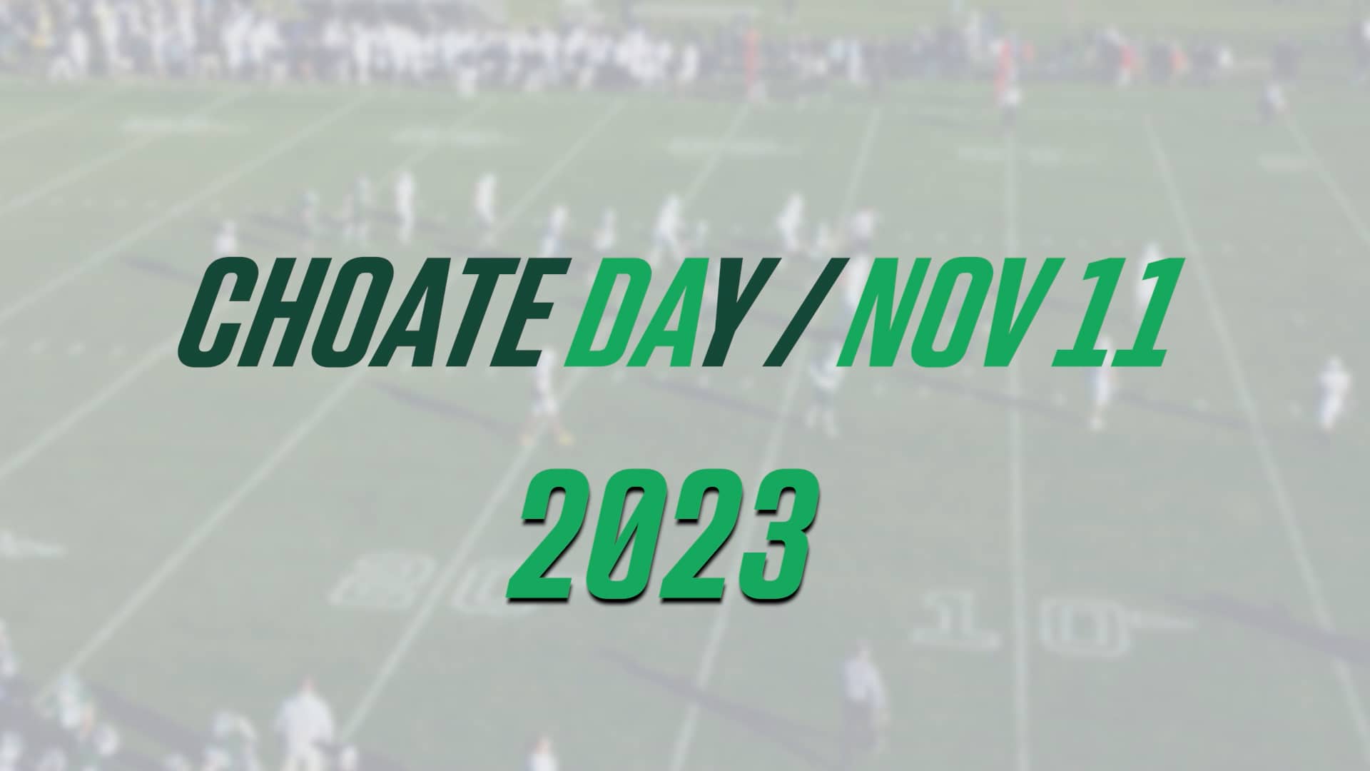 CHOATE DAY 2023 RECAP on Vimeo
