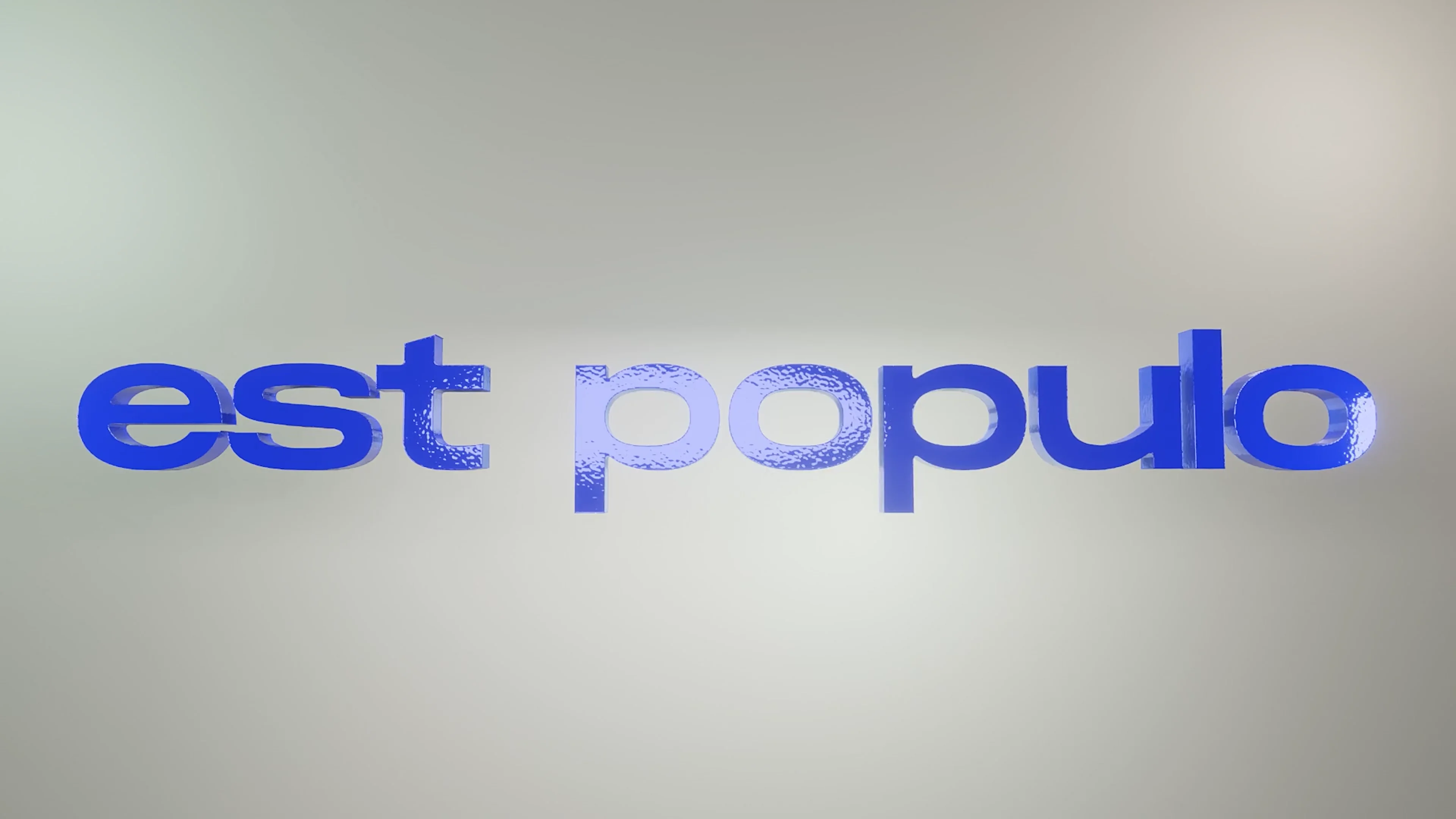 Est Populo Logo Animation on Vimeo