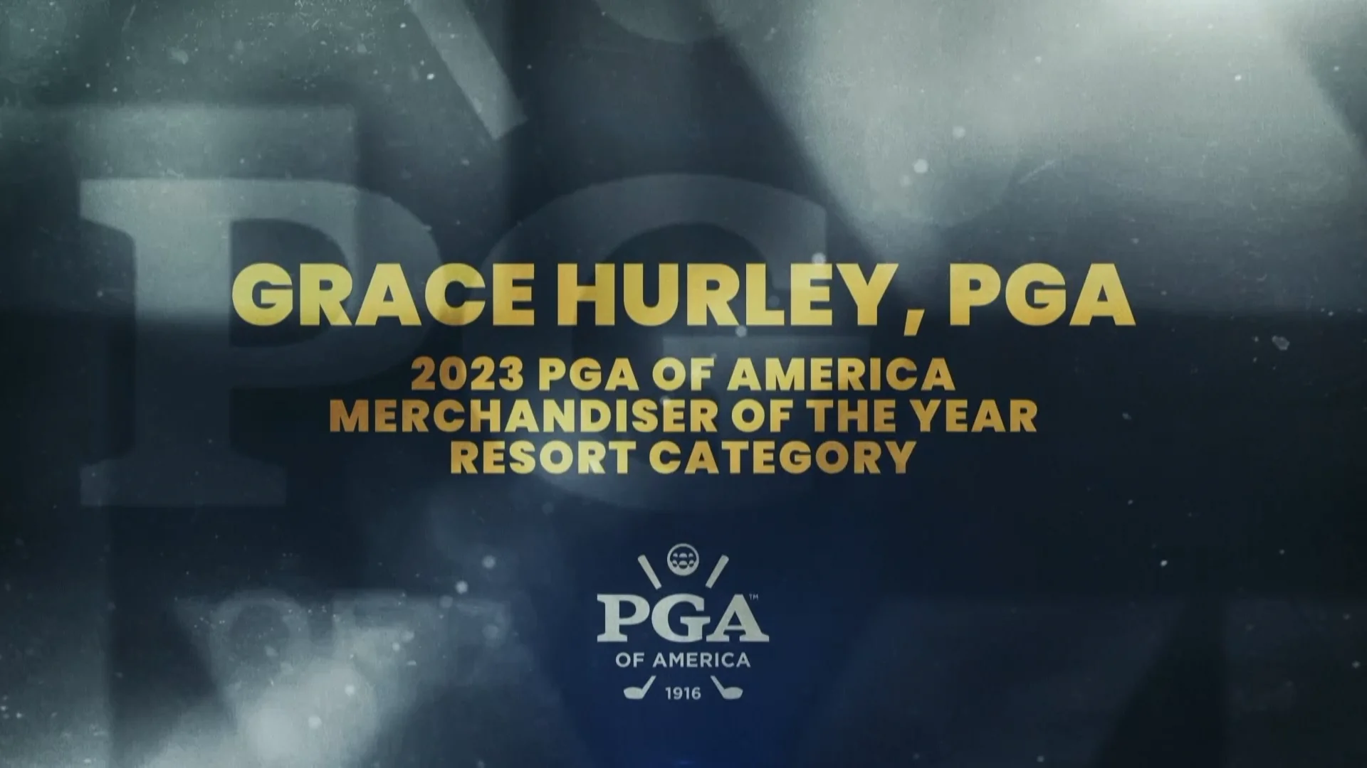 Grace Hurley, PGA - 2023 PGA Merchandiser of the Year (Resort) (Tribute ...