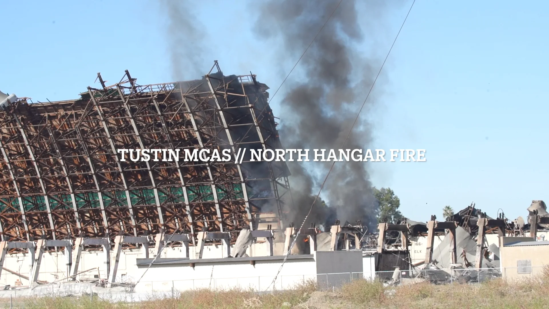 Tustin MCAS North Hangar Fire // November 14th, 2023